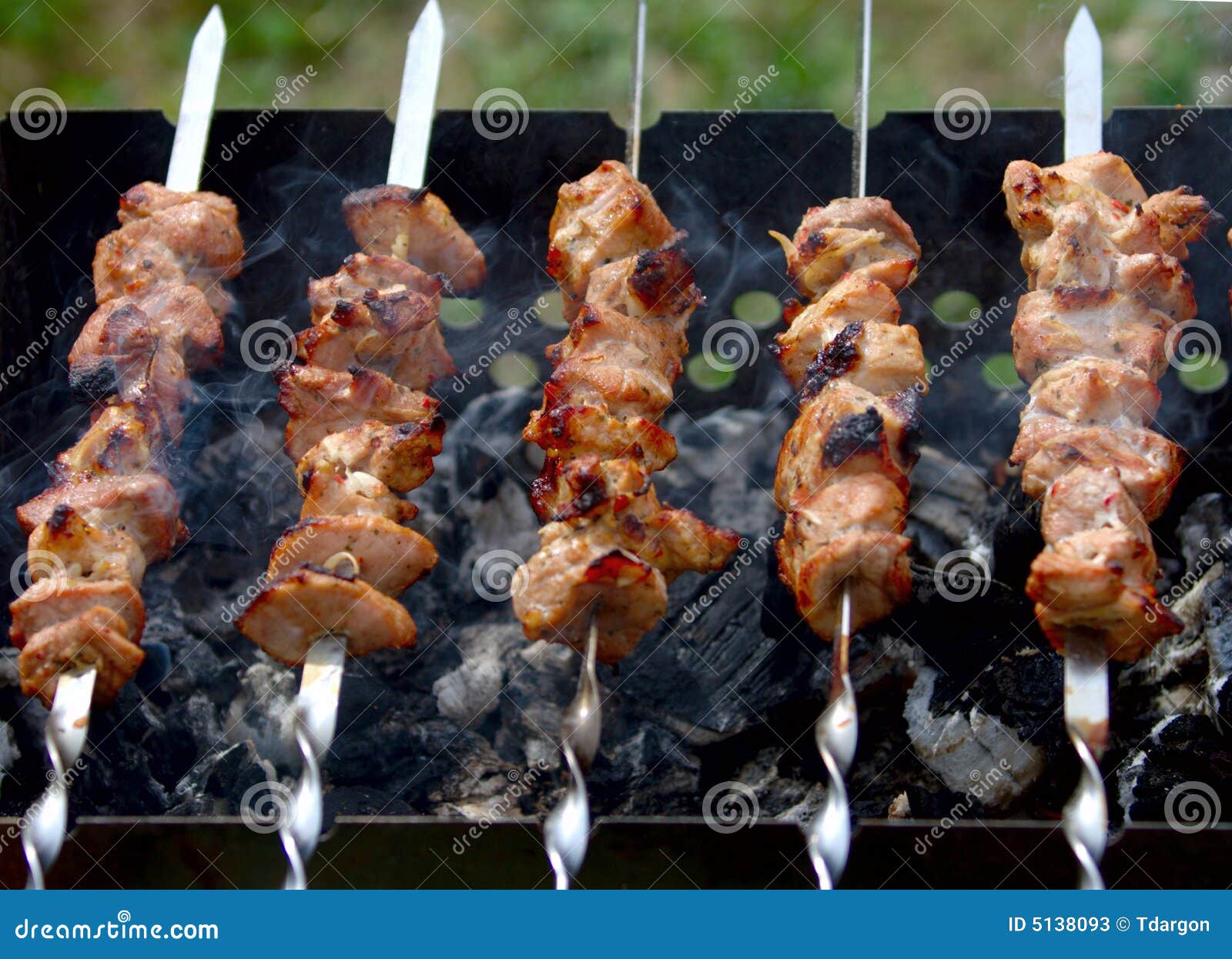 Shish kebab stock image. Image of wood, delicious, eating - 5138093