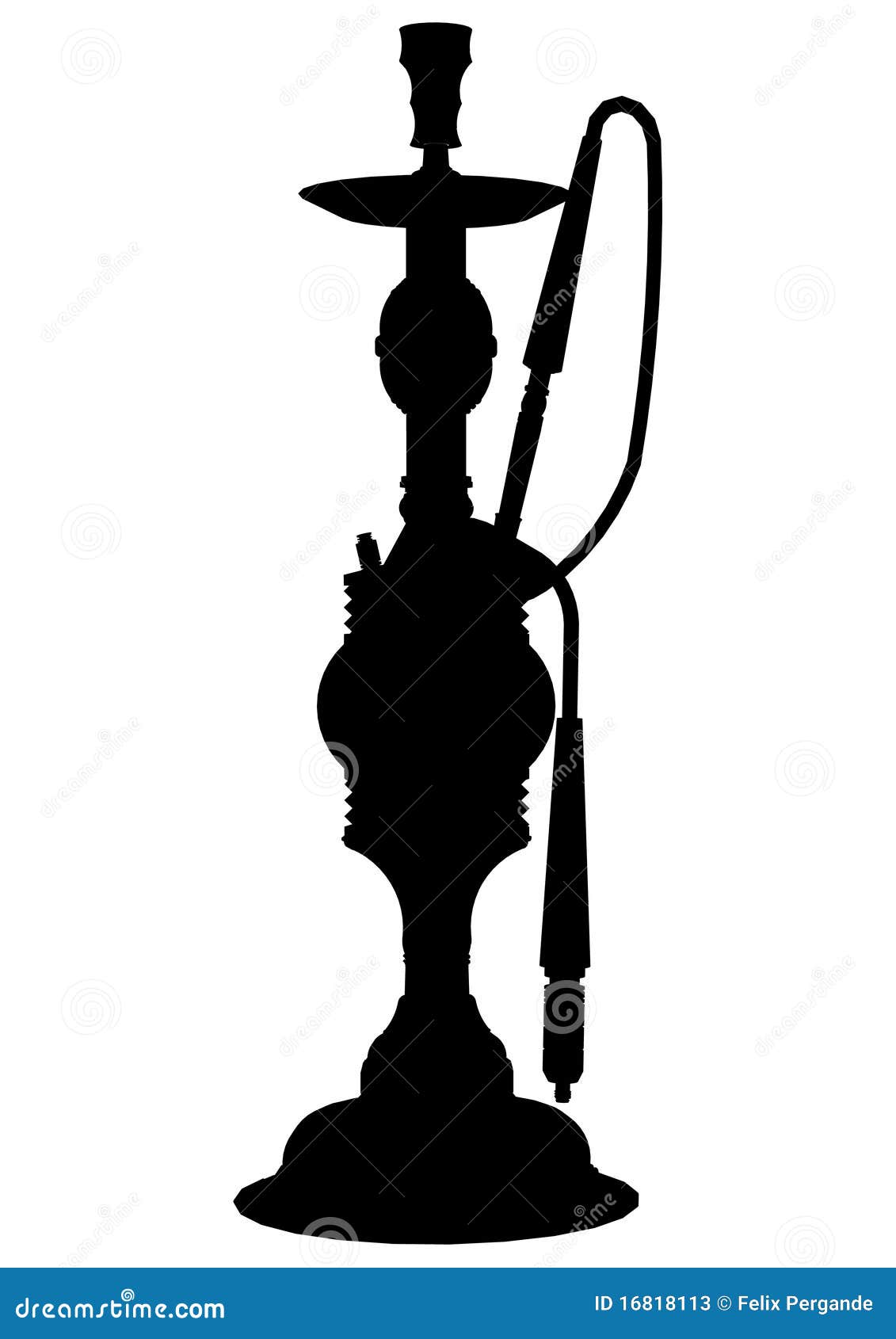 Shisha stock illustration. Illustration of custom, relax - 16818113