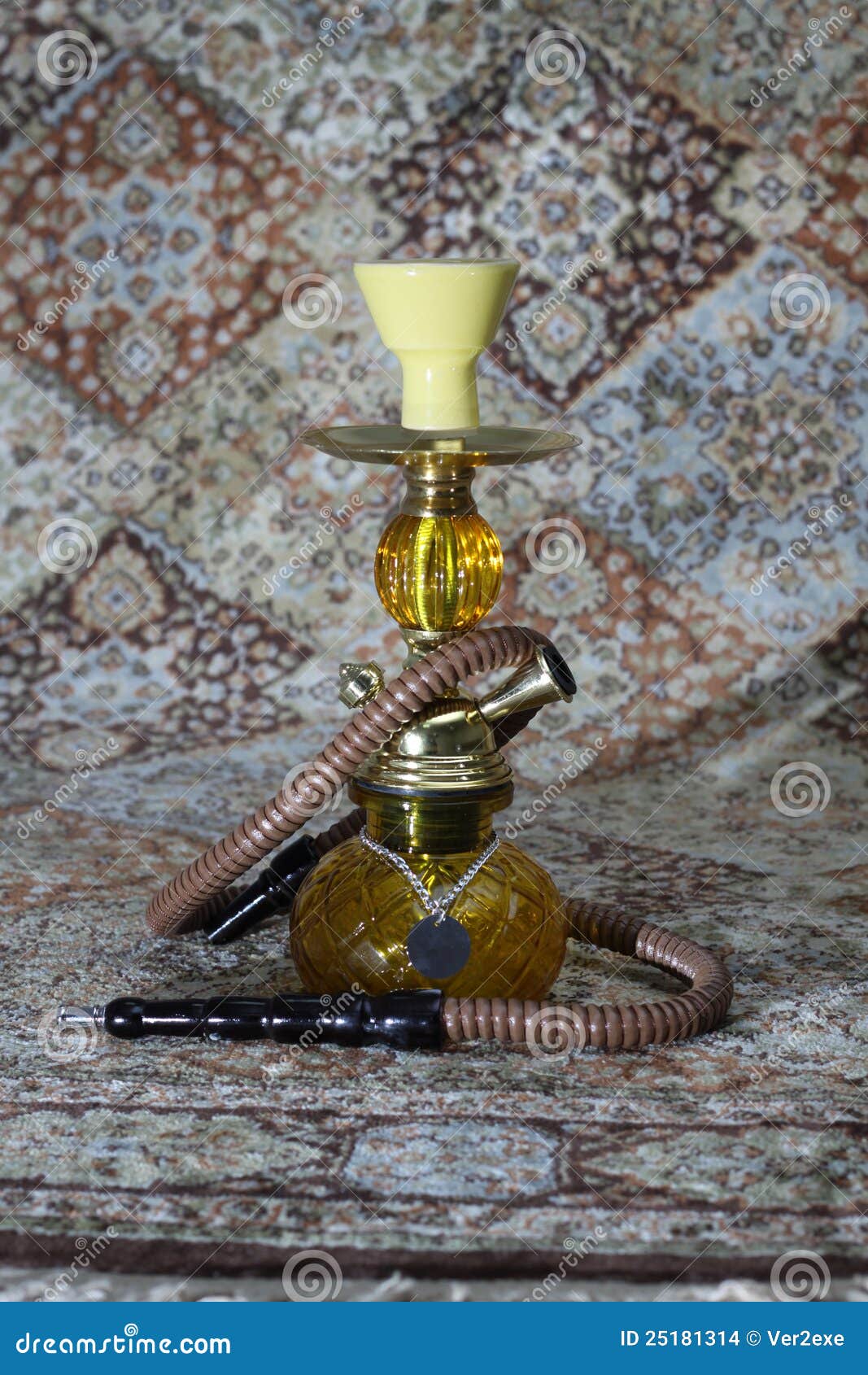 Shisha stock photo. Image of drugs, arabian, glass, metal - 25181314