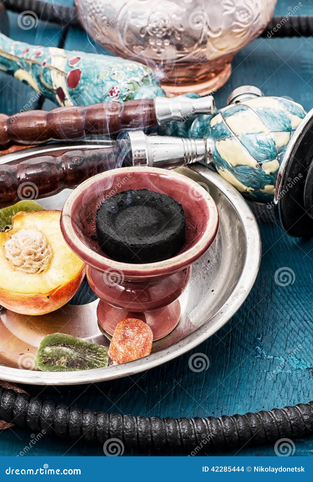 Shisha and accessories stock photo. Image of hookah, tobacco - 42285444