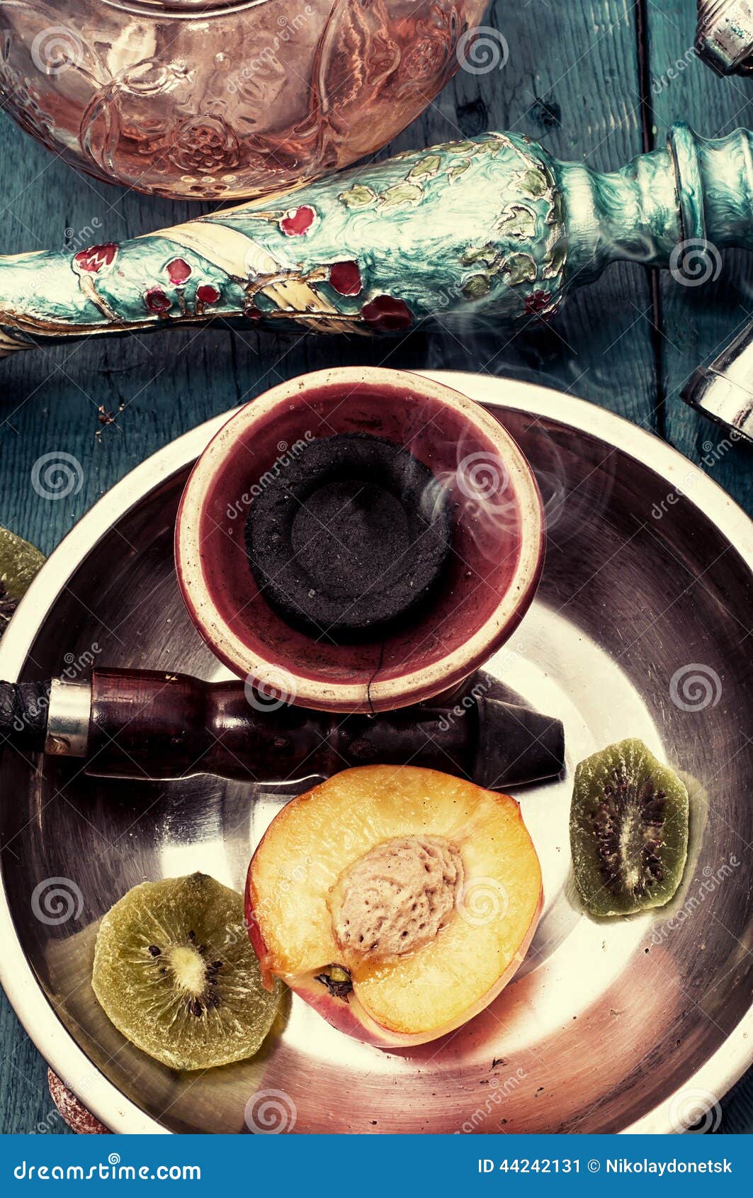 Shisha and accessories stock image. Image of mouthpiece - 44242131