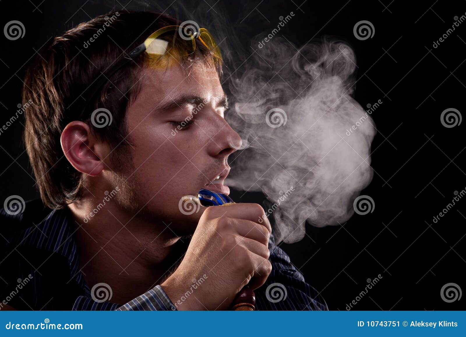 Shisha smoking stock image. Image of adult, enjoyment - 10743751