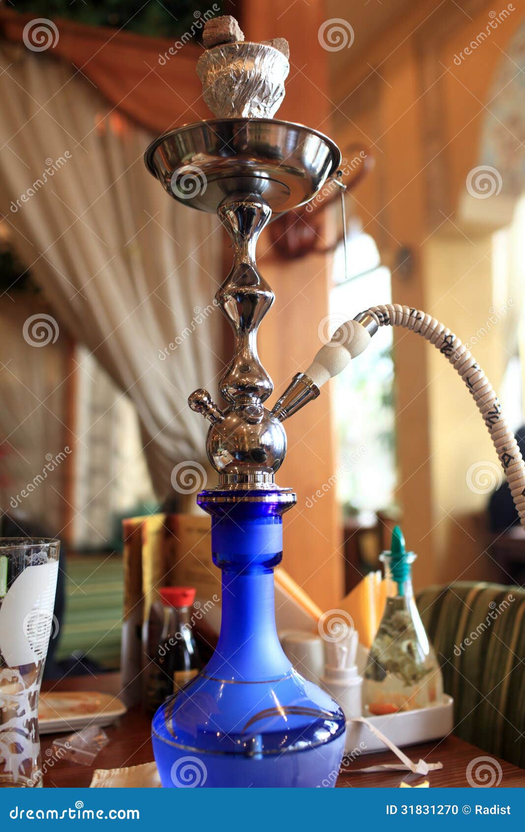 Shisha stock photo. Image of design, ornate, empty, asia - 31831270