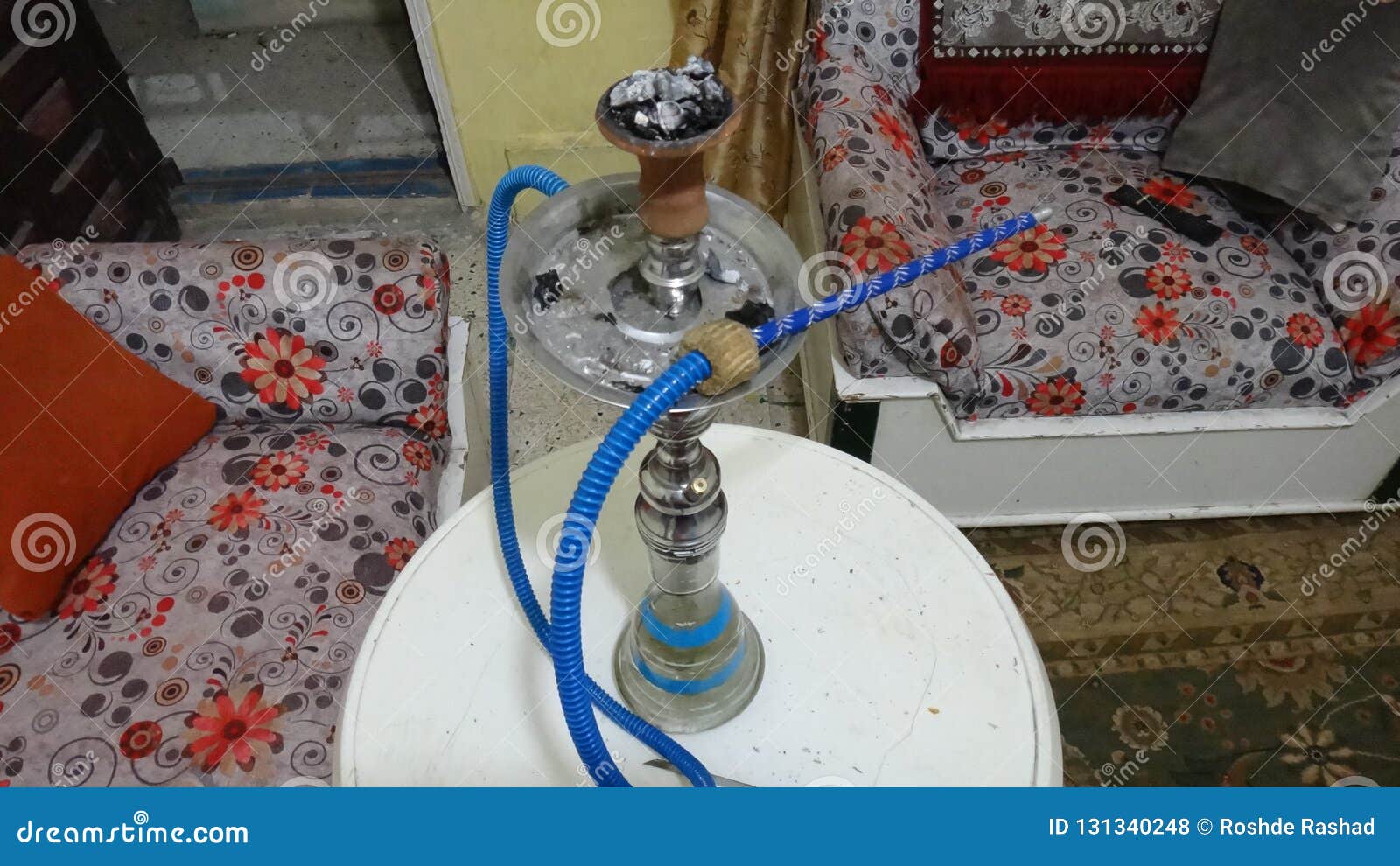 Shisha is a Type of Smoking Method for Arabs Stock Photo - Image of ...