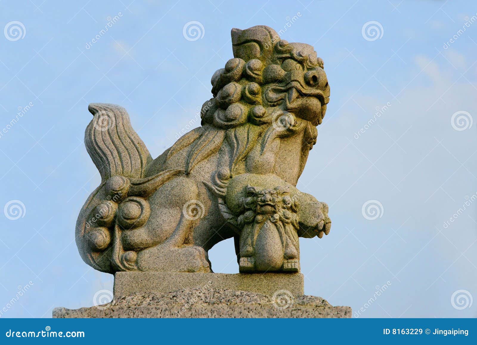 Shishi stock image. Image of lions, stone, animals, beast - 8163229