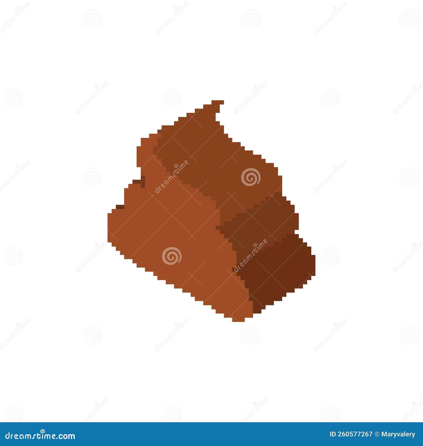 Shit pixel art. Poop 8 bit stock vector. Illustration of shit - 260577267