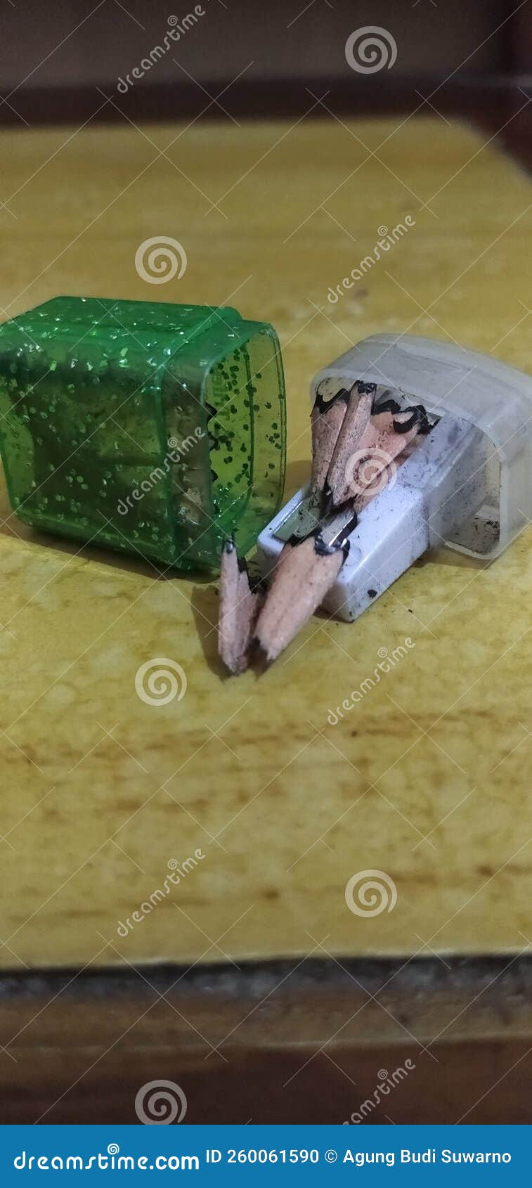 Shit from a Sharpened Pencil Stock Photo - Image of vehicle, yellow ...