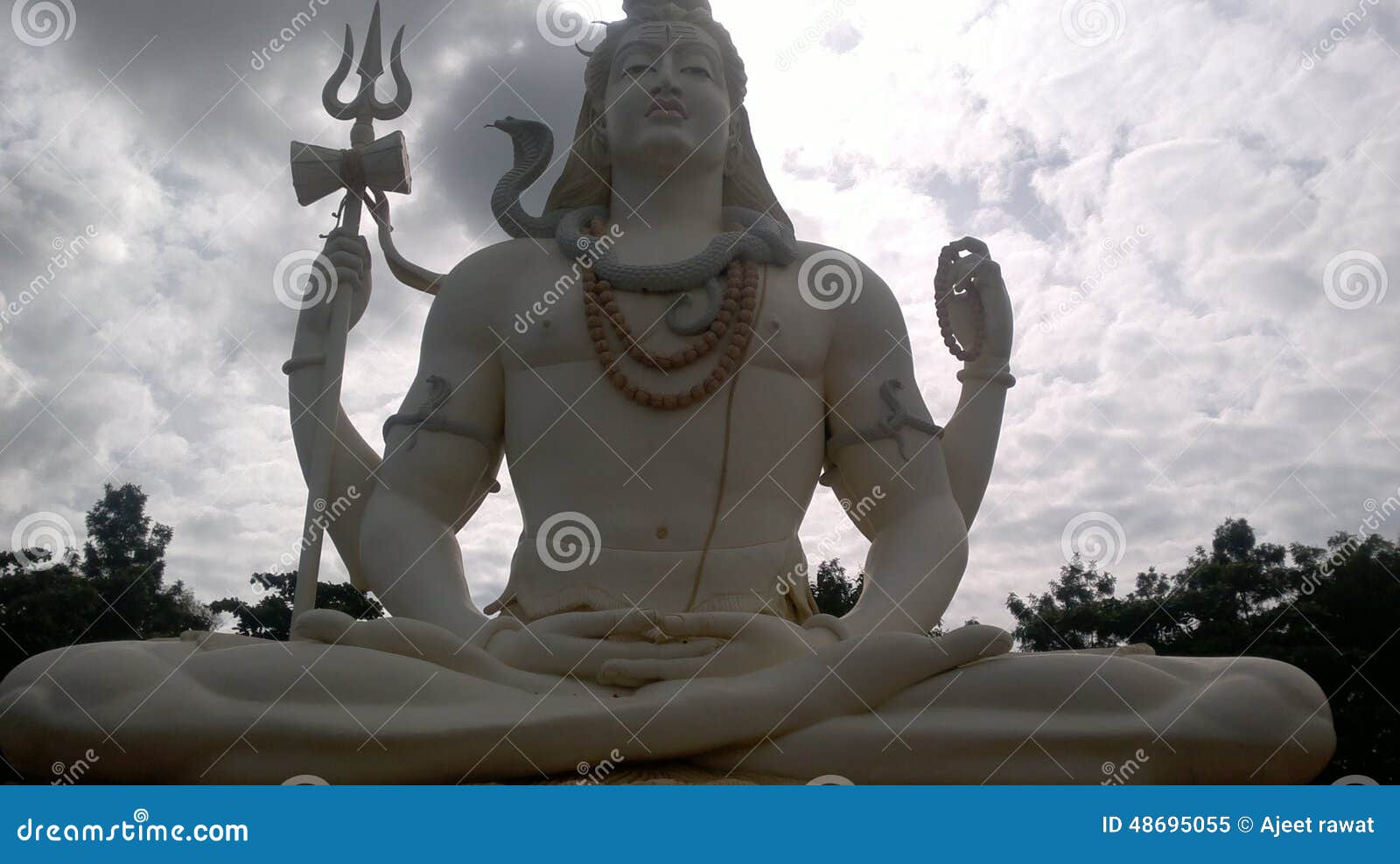 Shiv Shankar, Indian God In Rishikesh, Uttarakhand Royalty-Free Stock ...
