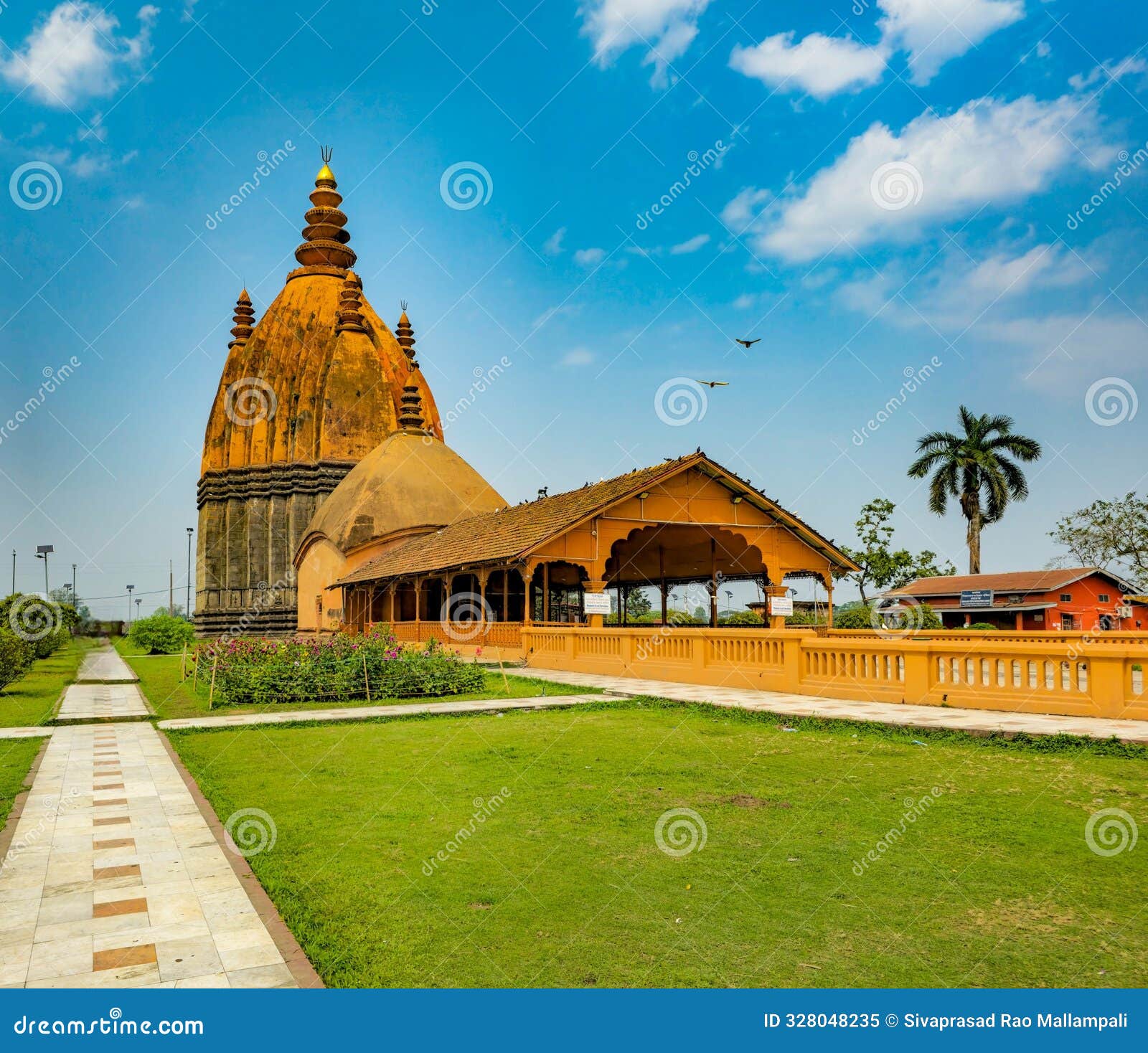 Beautiful Sivadol Temple in Sivasagar, Assam, India. Stock Image ...