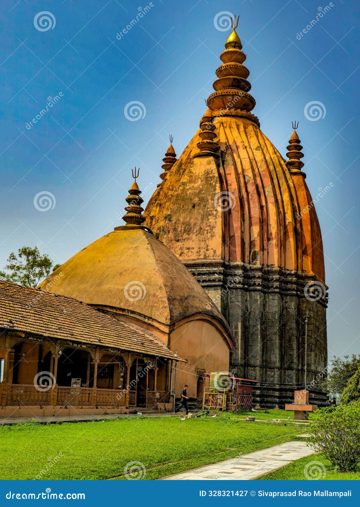 Ancient Shiva Dol Temple in Sivasagar, Assam, India. Stock Image ...