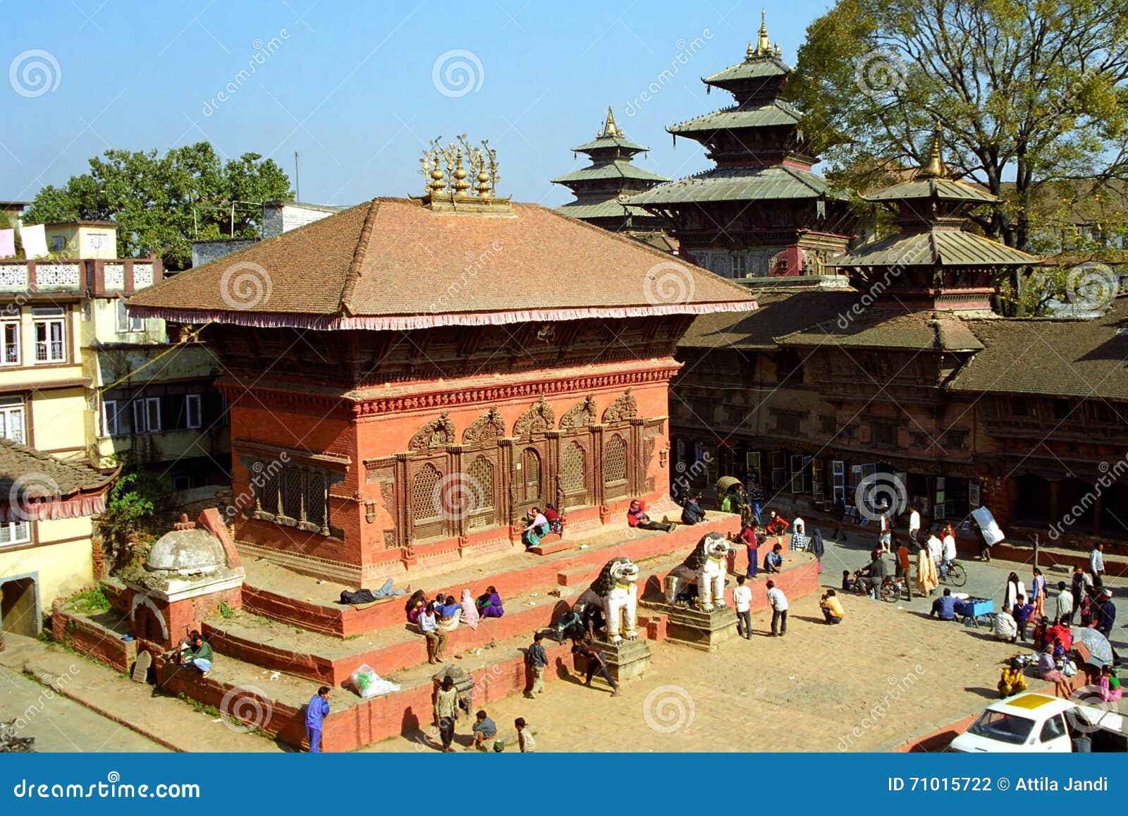Shiva Parvati Temple, Kathmandu, Nepal Fotografia Editoriale - Immagine ...