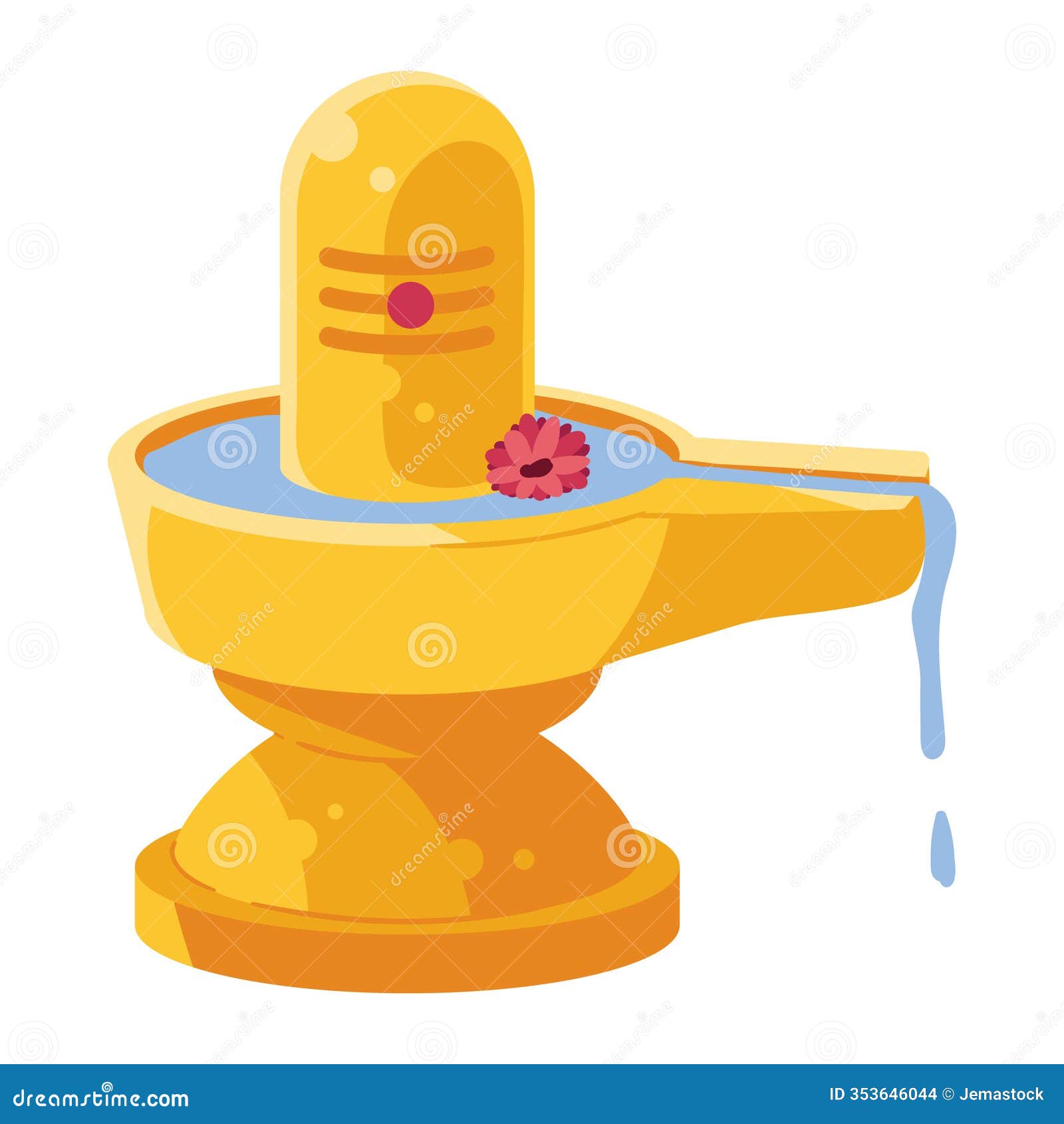 Shivaratri lingam festival stock illustration. Illustration of vector ...