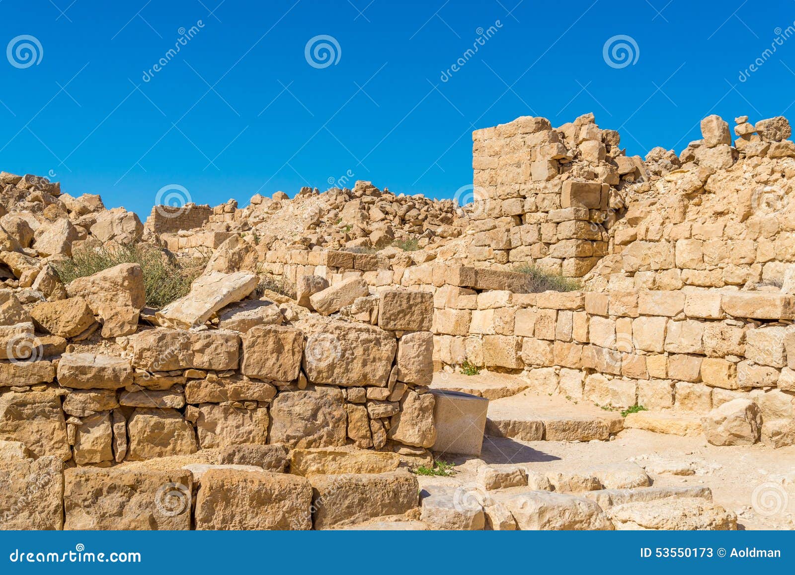 Shivta stock image. Image of civilization, city, east - 53550173