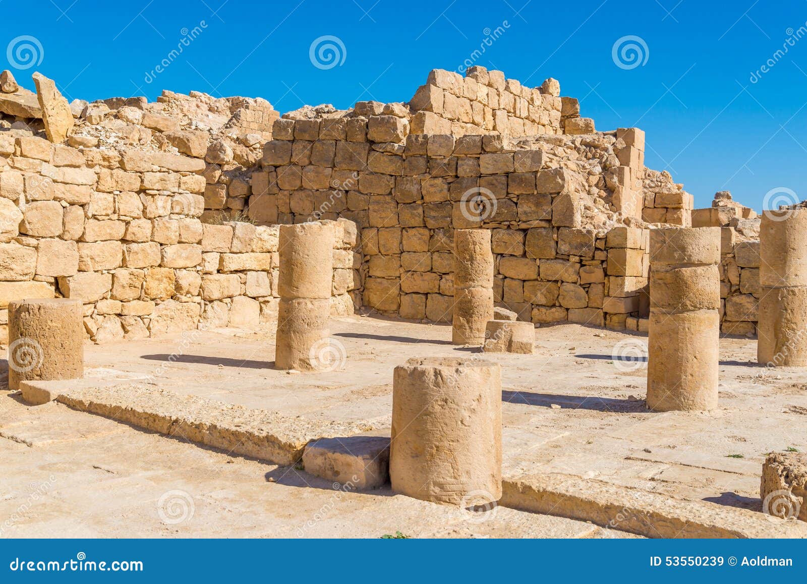 Shivta stock image. Image of archaeology, history, israeli - 53550239