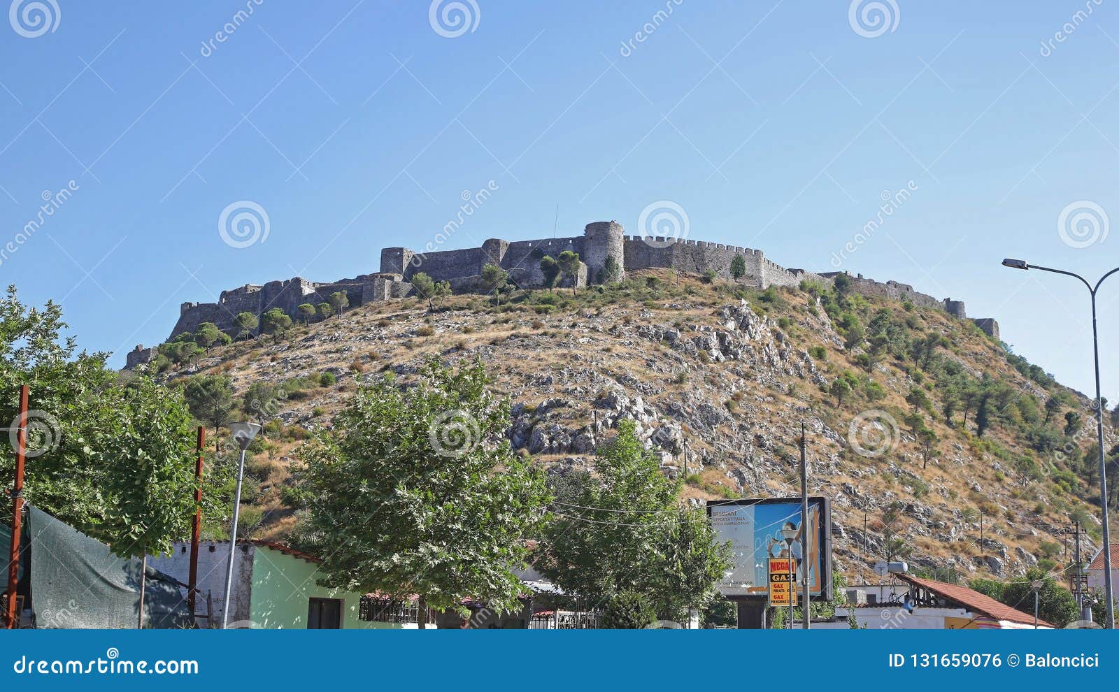 Rozafa Castle Shkoder editorial photo. Image of shkodra - 131659076