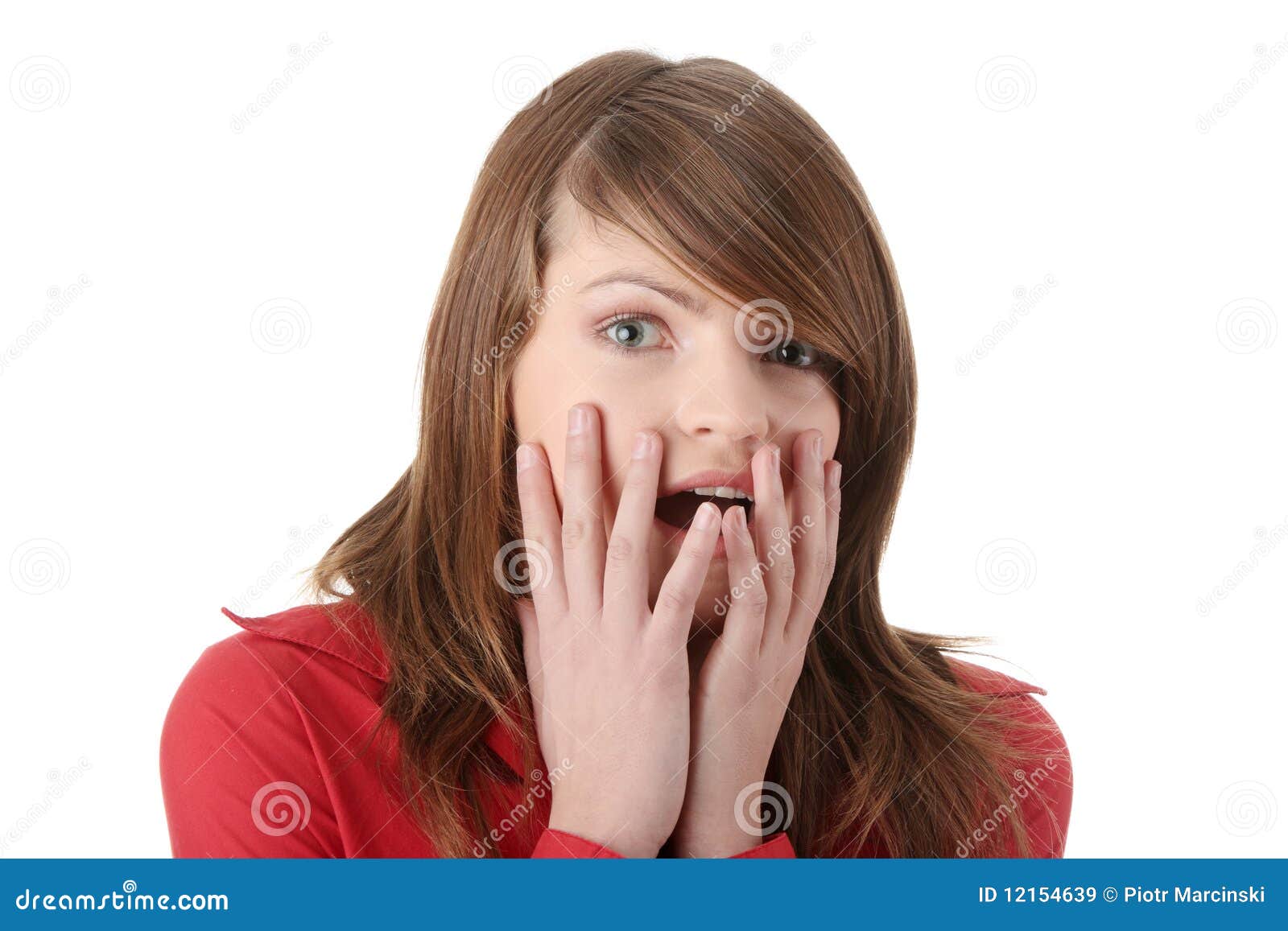 Shock stock image. Image of girl, attractive, gorgeous - 12154639