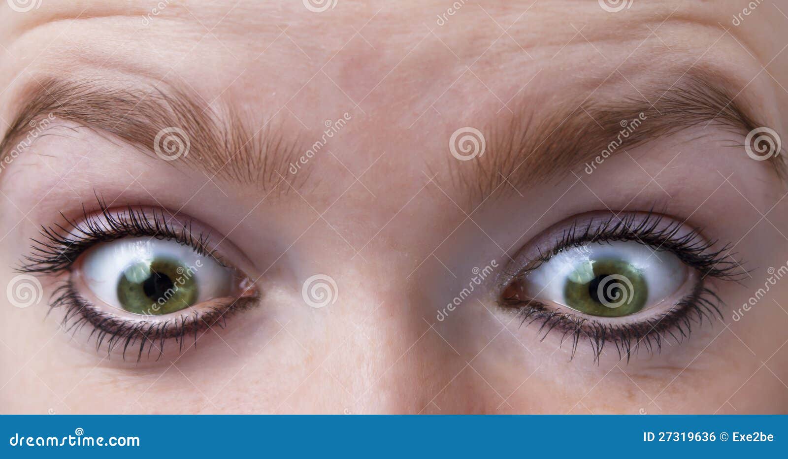 Shock stock photo. Image of stress, beautiful, look, eyeball - 27319636