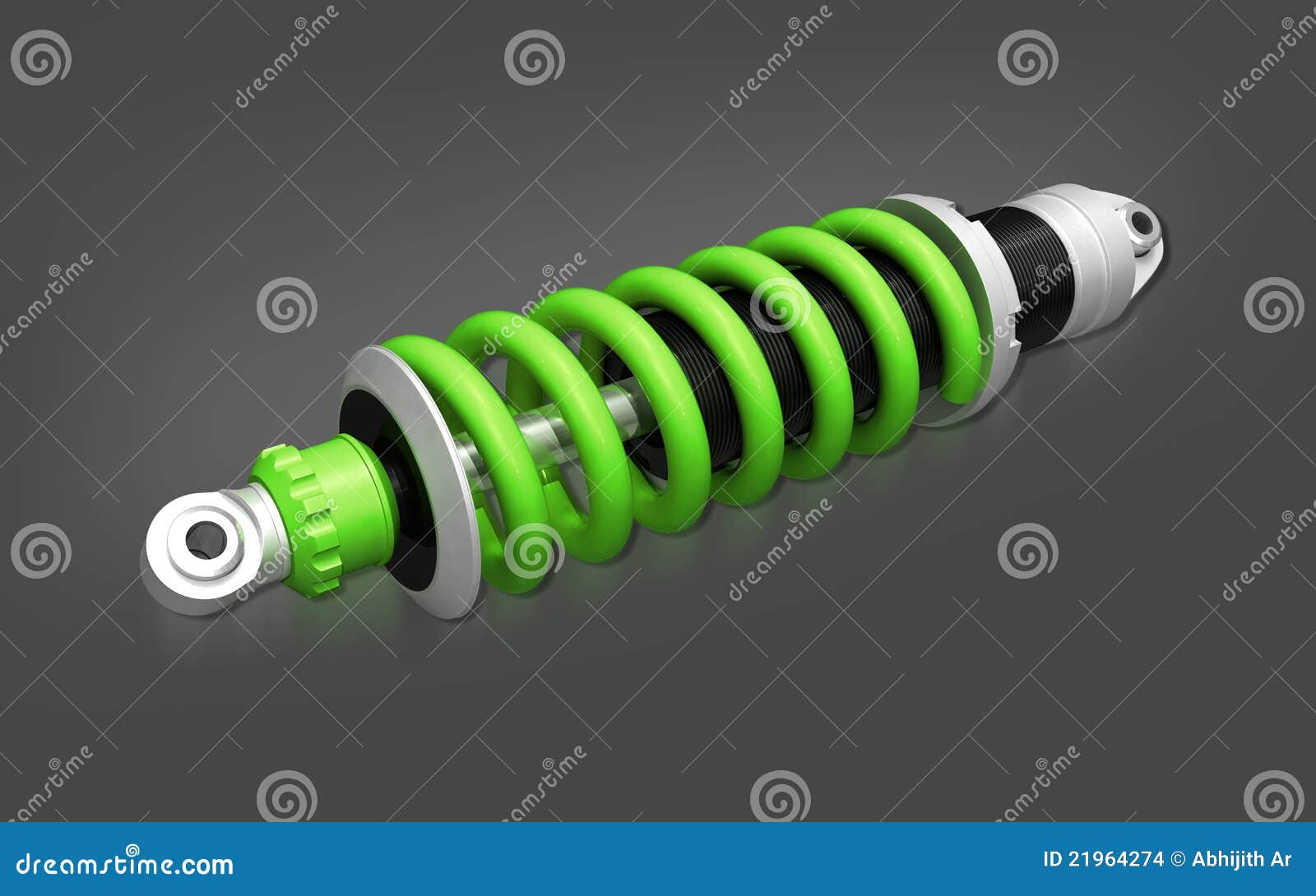 Shock absorber stock illustration. Illustration of auto - 21964274