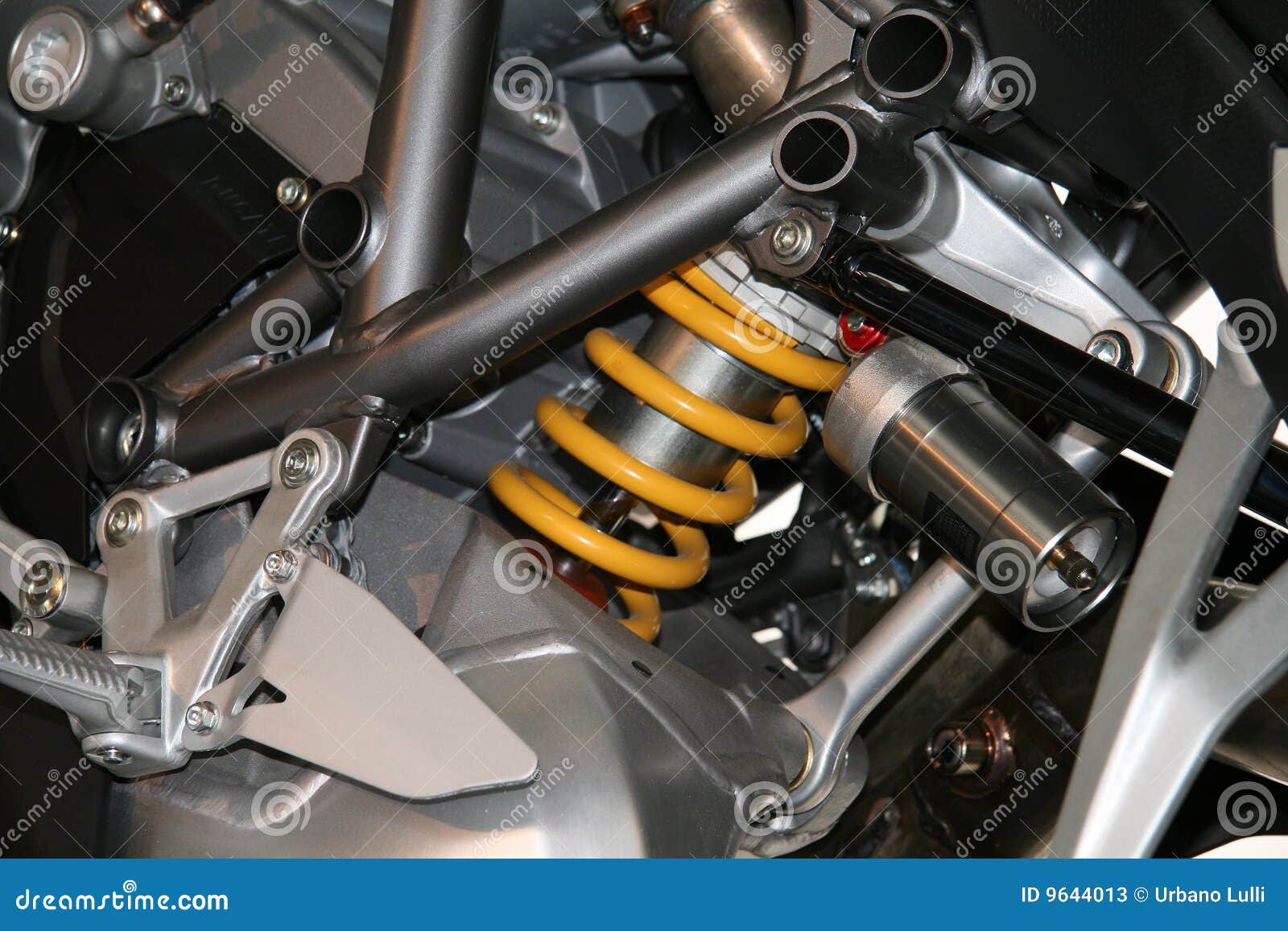 . Shock Absorber Support. Rubber Cushion Black. On A White Background ...