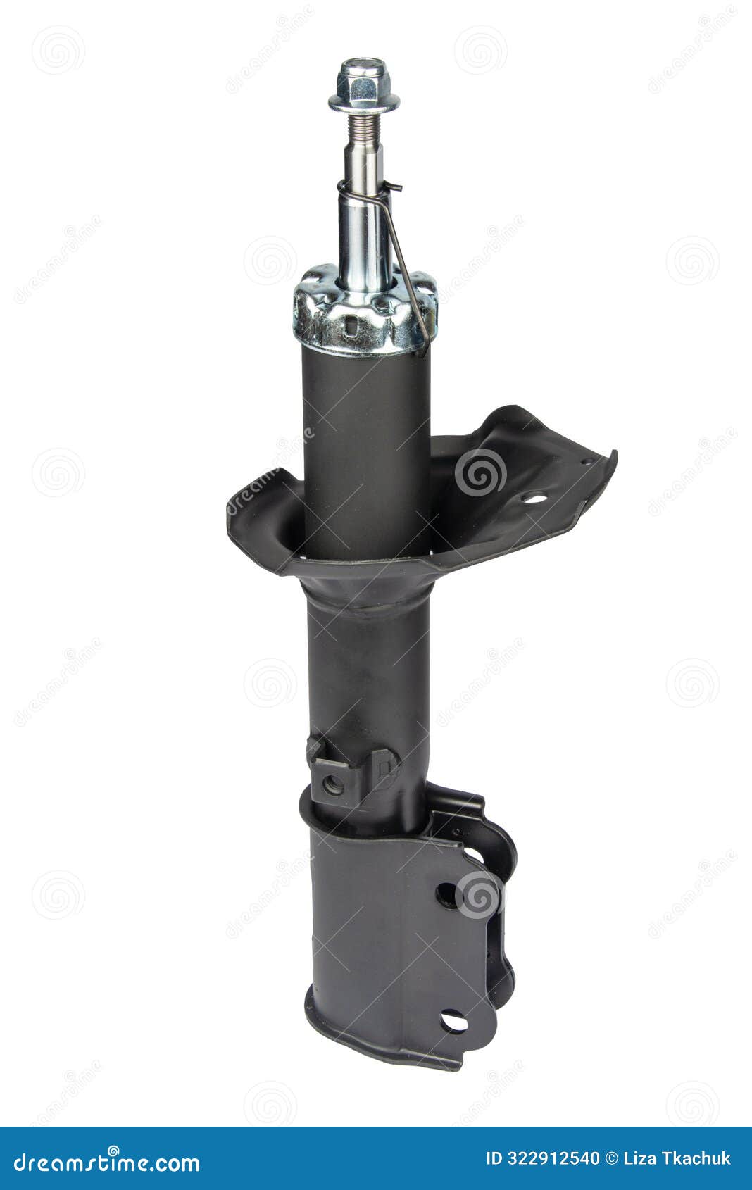 Shock Absorber for Front Wheels of Motor Vehicles, Isolated Stock Photo ...