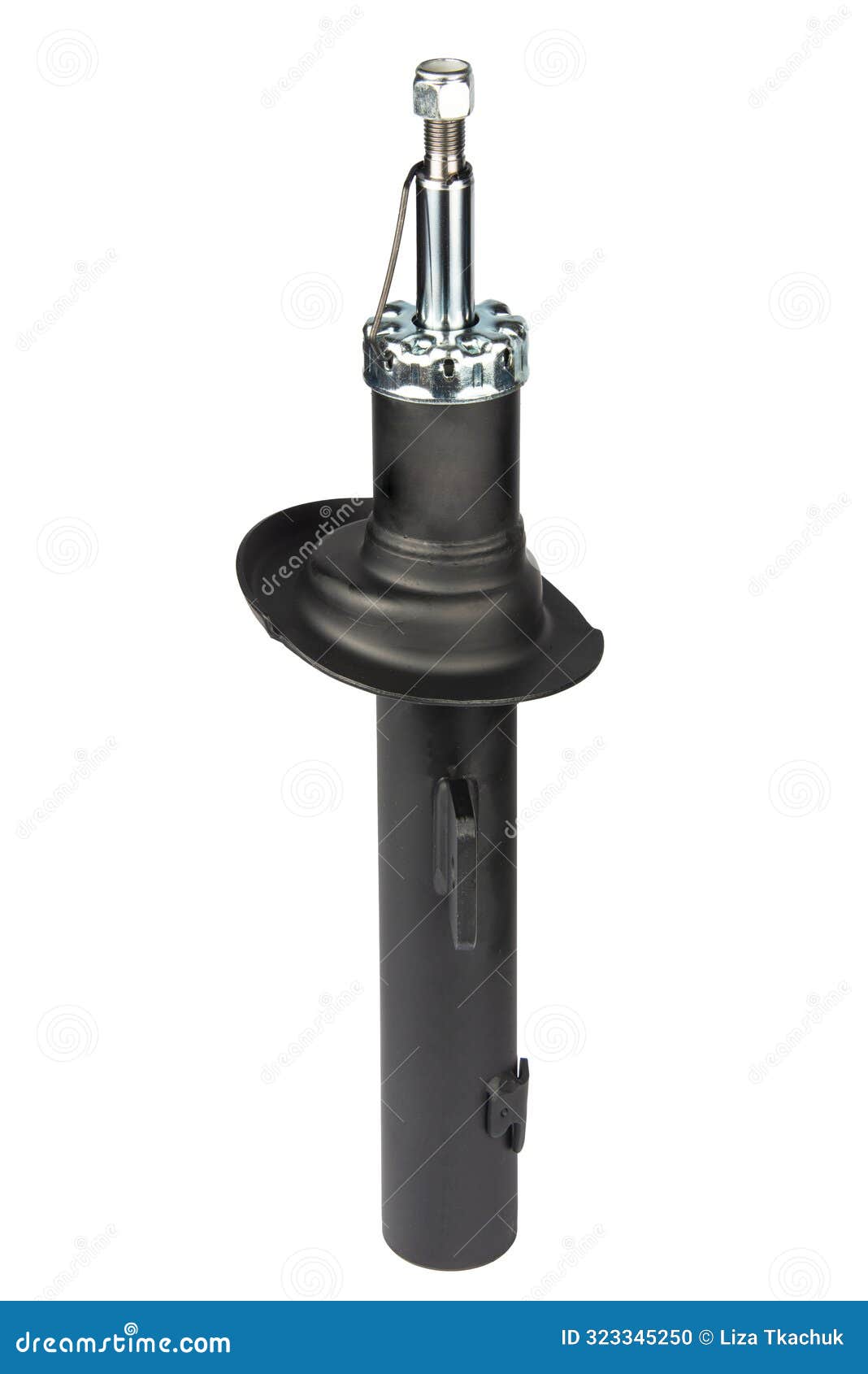 Shock Absorber for Front Wheels of Motor Vehicles, Isolated Stock Photo ...