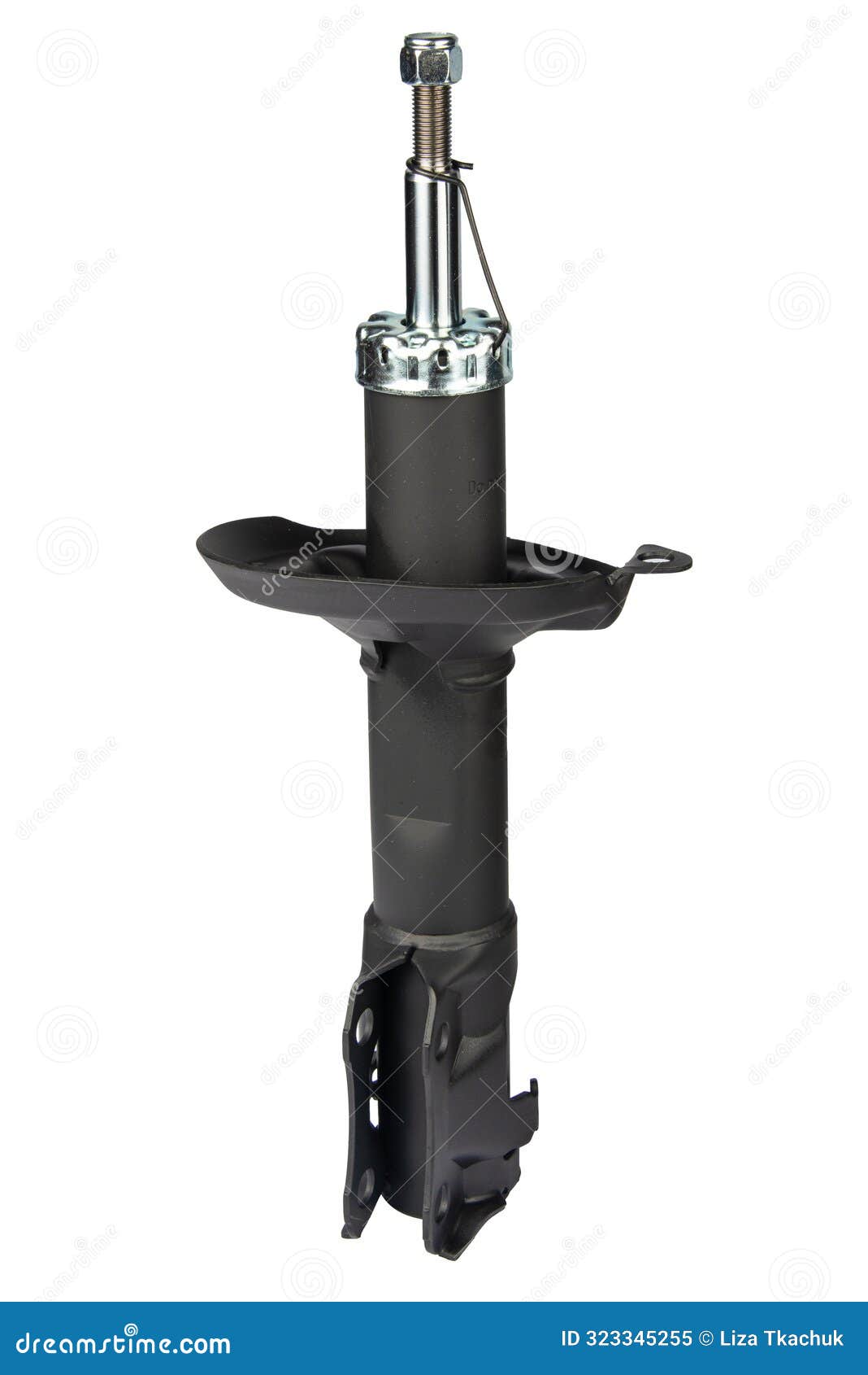 Shock Absorber for Front Wheels of Motor Vehicles, Isolated Stock Image ...