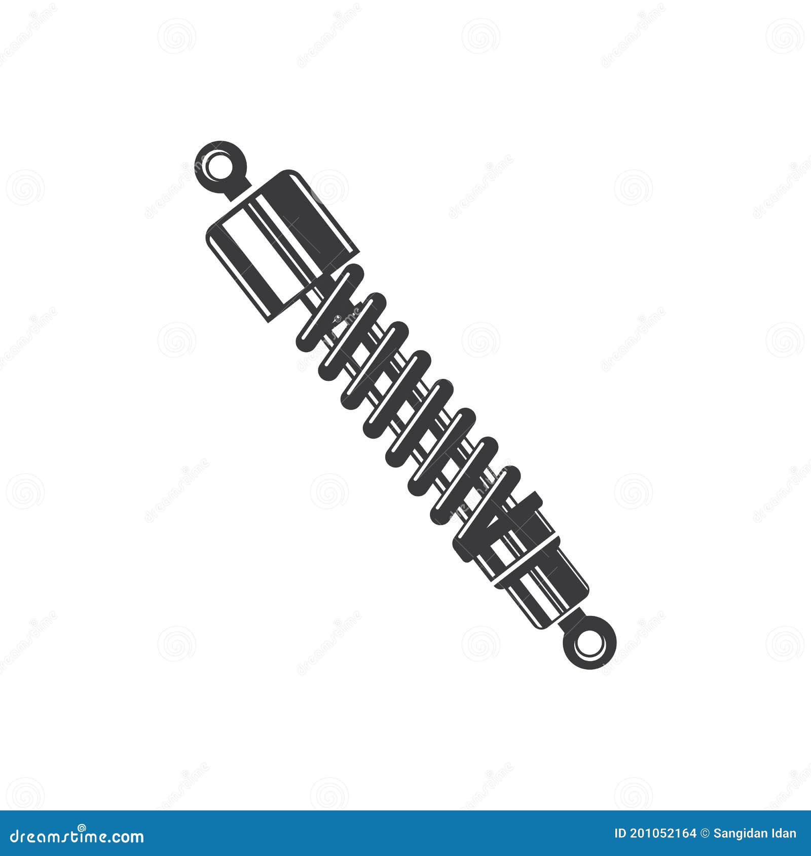 Shock Absorber Icon Vector Illustration Design Stock Vector ...