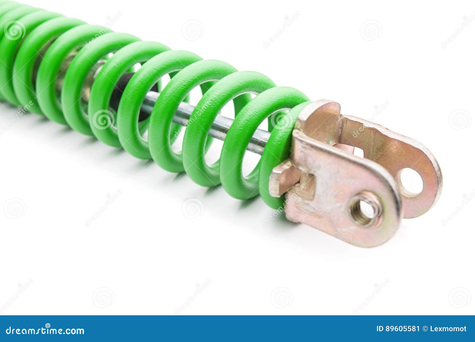 Shock absorber, isolated stock image. Image of industry - 89605581