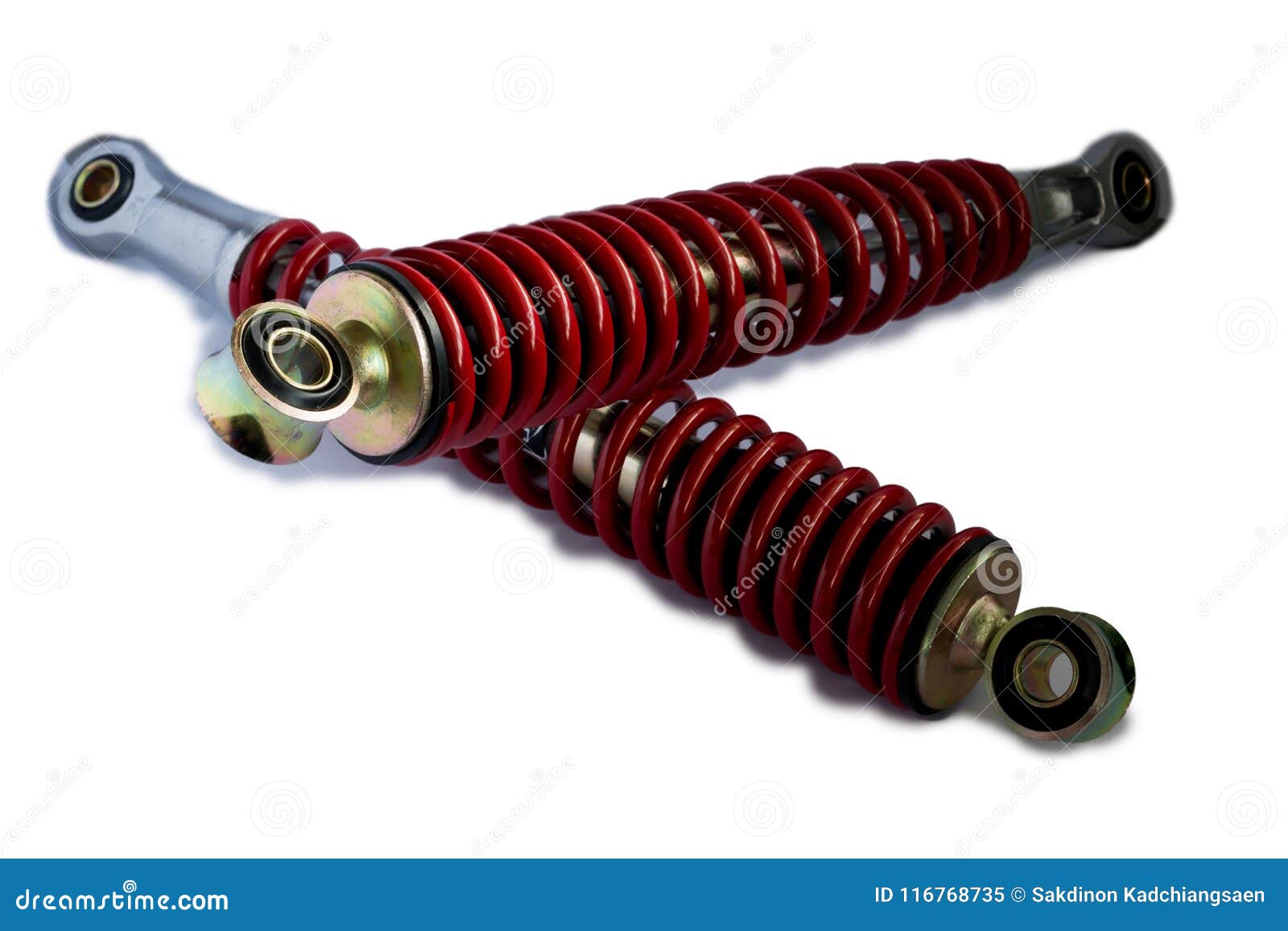 Shock absorber stock image. Image of aluminum, accessories - 116768735