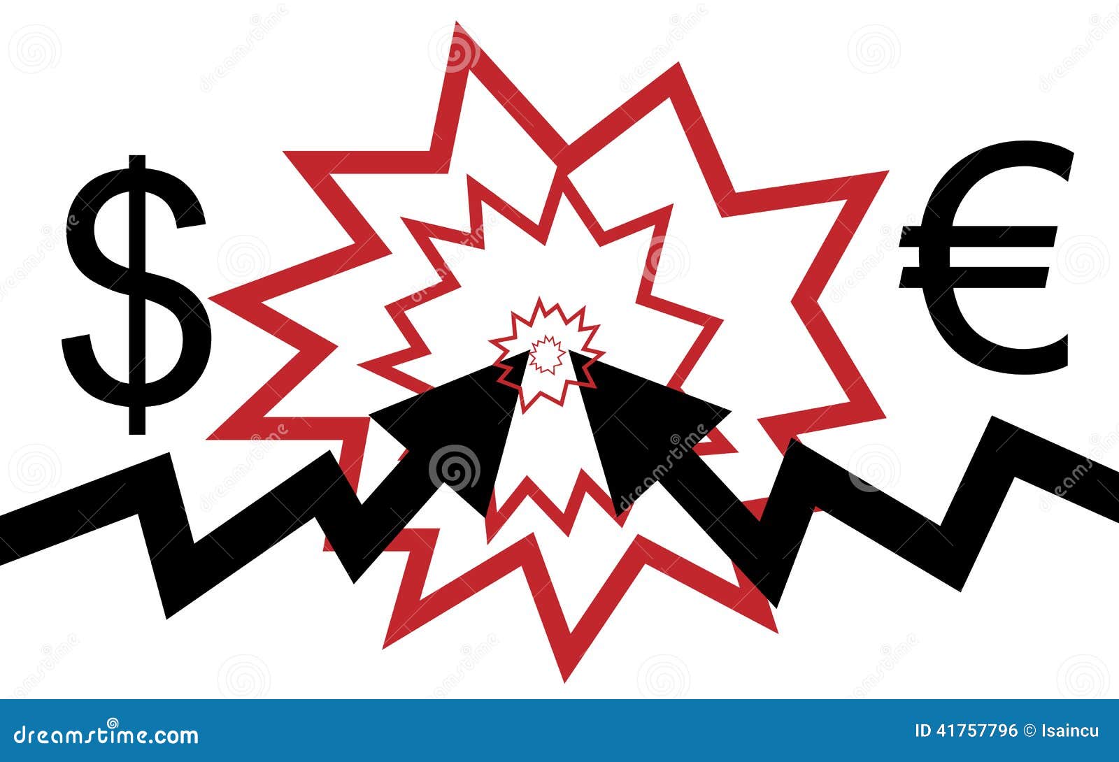 Shock arrows stock vector. Illustration of black, direction - 41757796