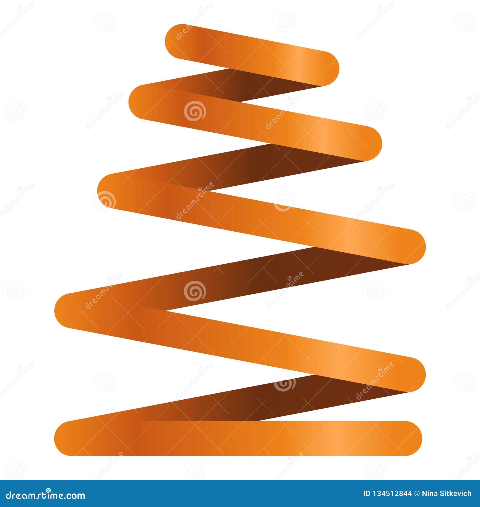 Shock Car Spring Icon, Cartoon Style Stock Vector - Illustration of ...