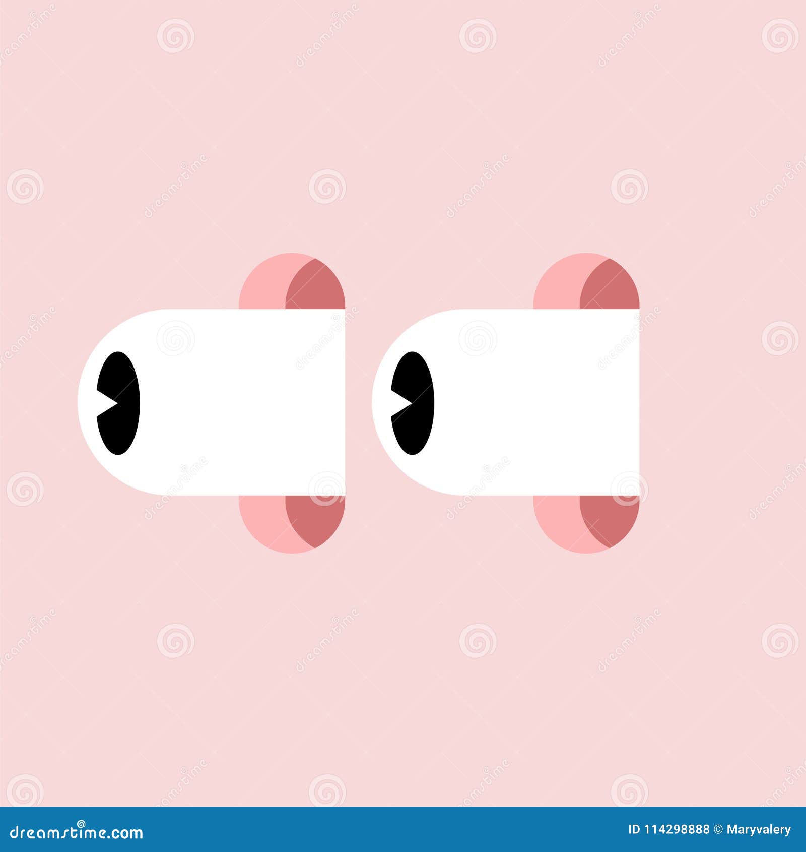 Shock Eye Isolated. Panic Mental and Fear Stock Vector - Illustration ...