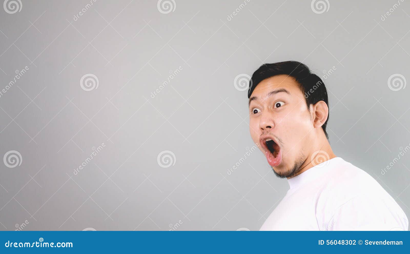 Shock Face Expressions Concept. Closeup Of Shocked Amazed Woman ...