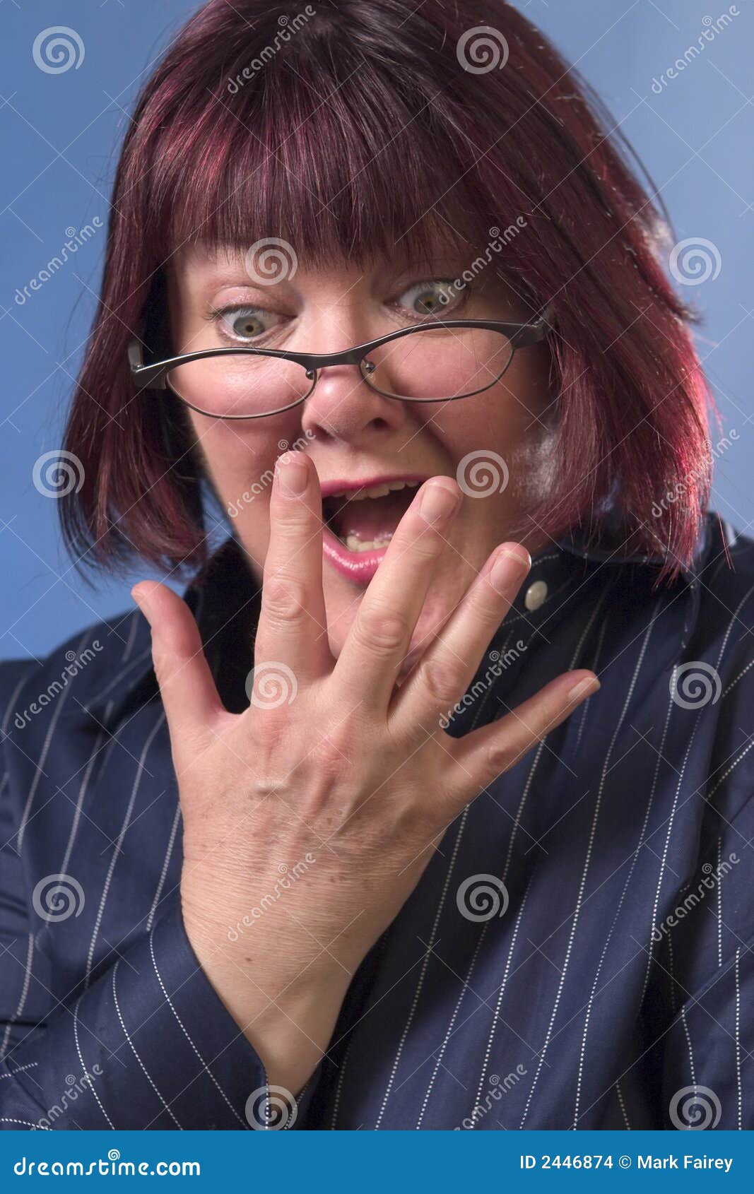 Shock horror stock photo. Image of frightened, horror - 2446874
