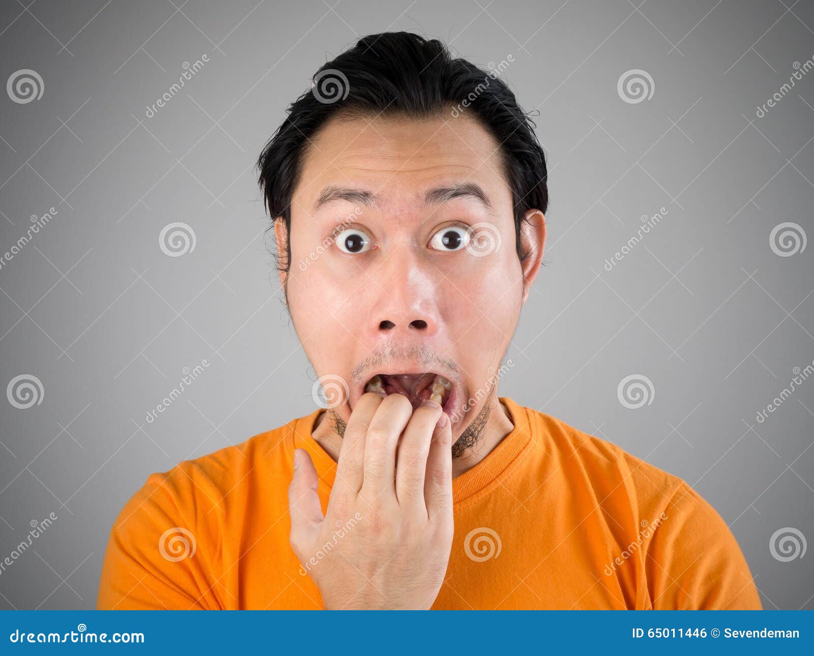 Shock and surprise face. stock photo. Image of businessman - 65011446