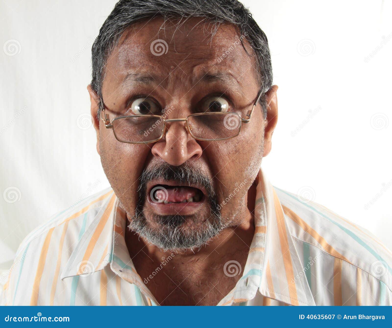 Shocked Asian Man stock image. Image of expression, male - 40635607
