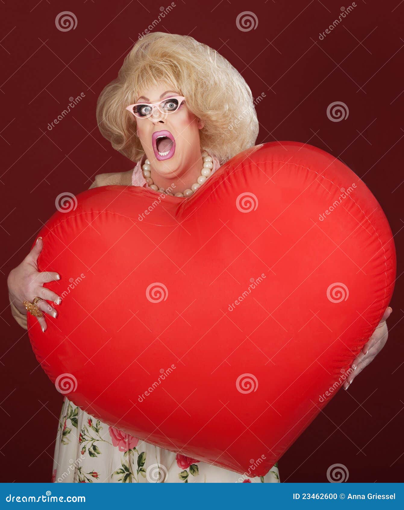 Shocked Drag Queen stock photo. Image of makeup, drag - 23462600