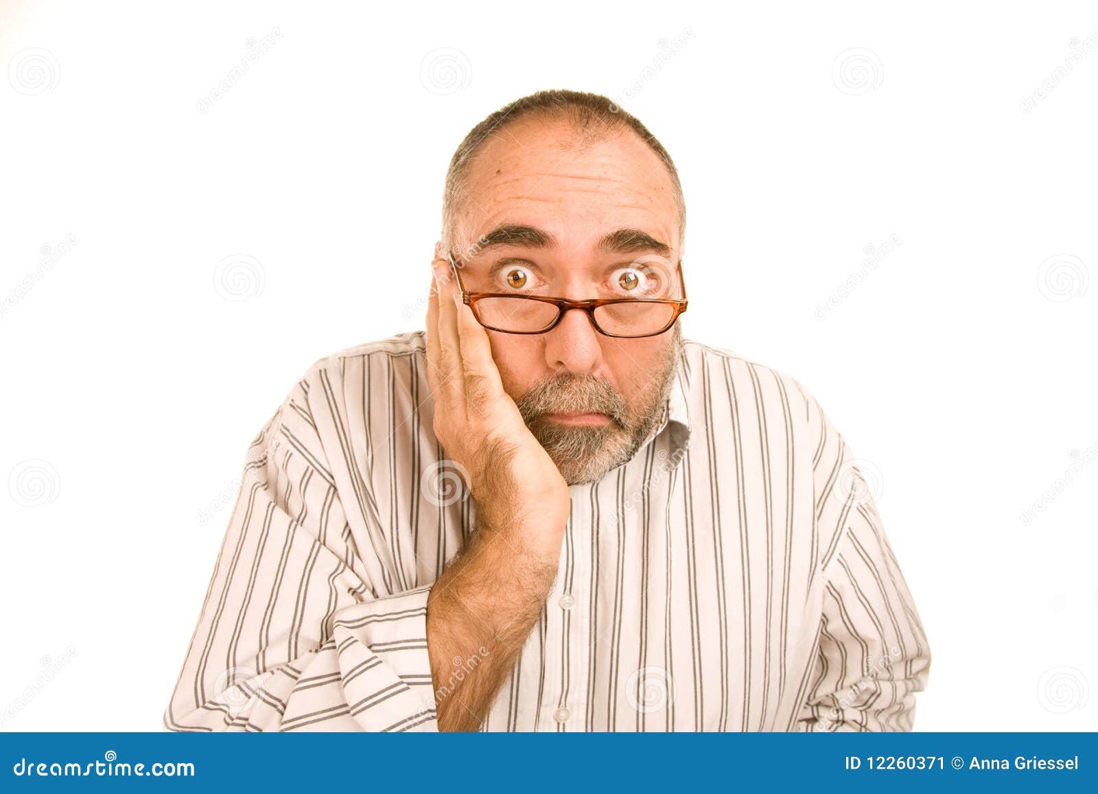 Shocked Man Stock Image | CartoonDealer.com #12260371