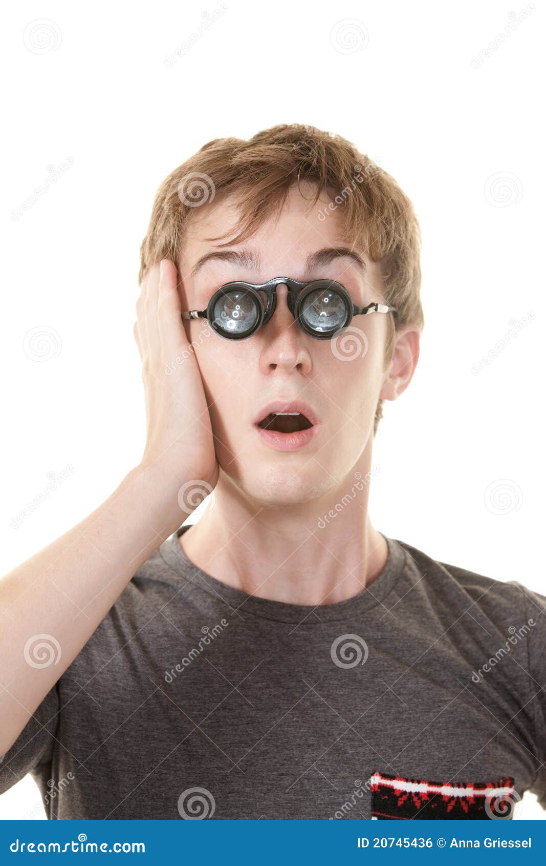 Shocked Man stock photo. Image of hipster, fashion, teenager - 20745436
