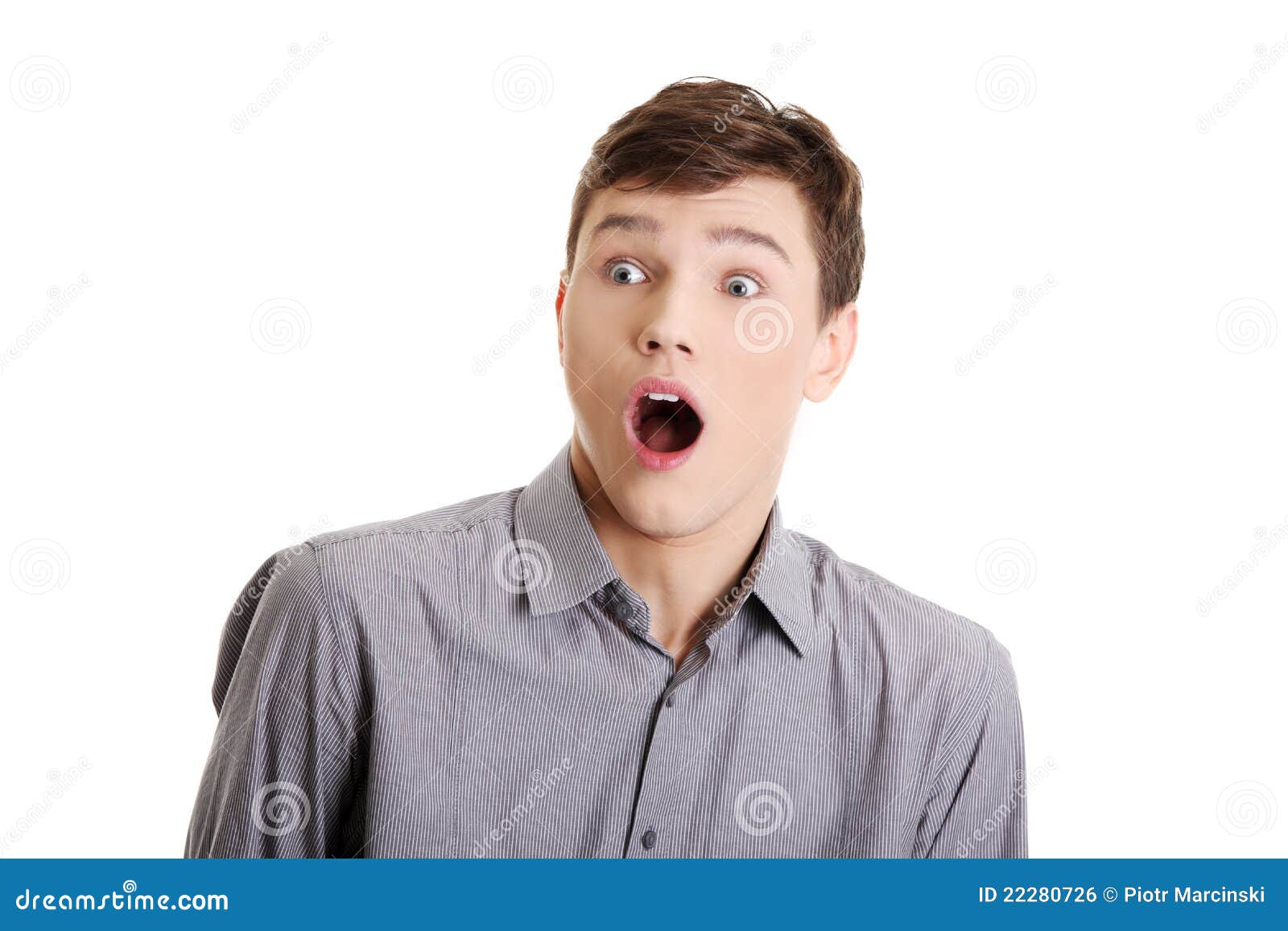 Shocked Man Royalty Free Stock Image - Image: 22280726
