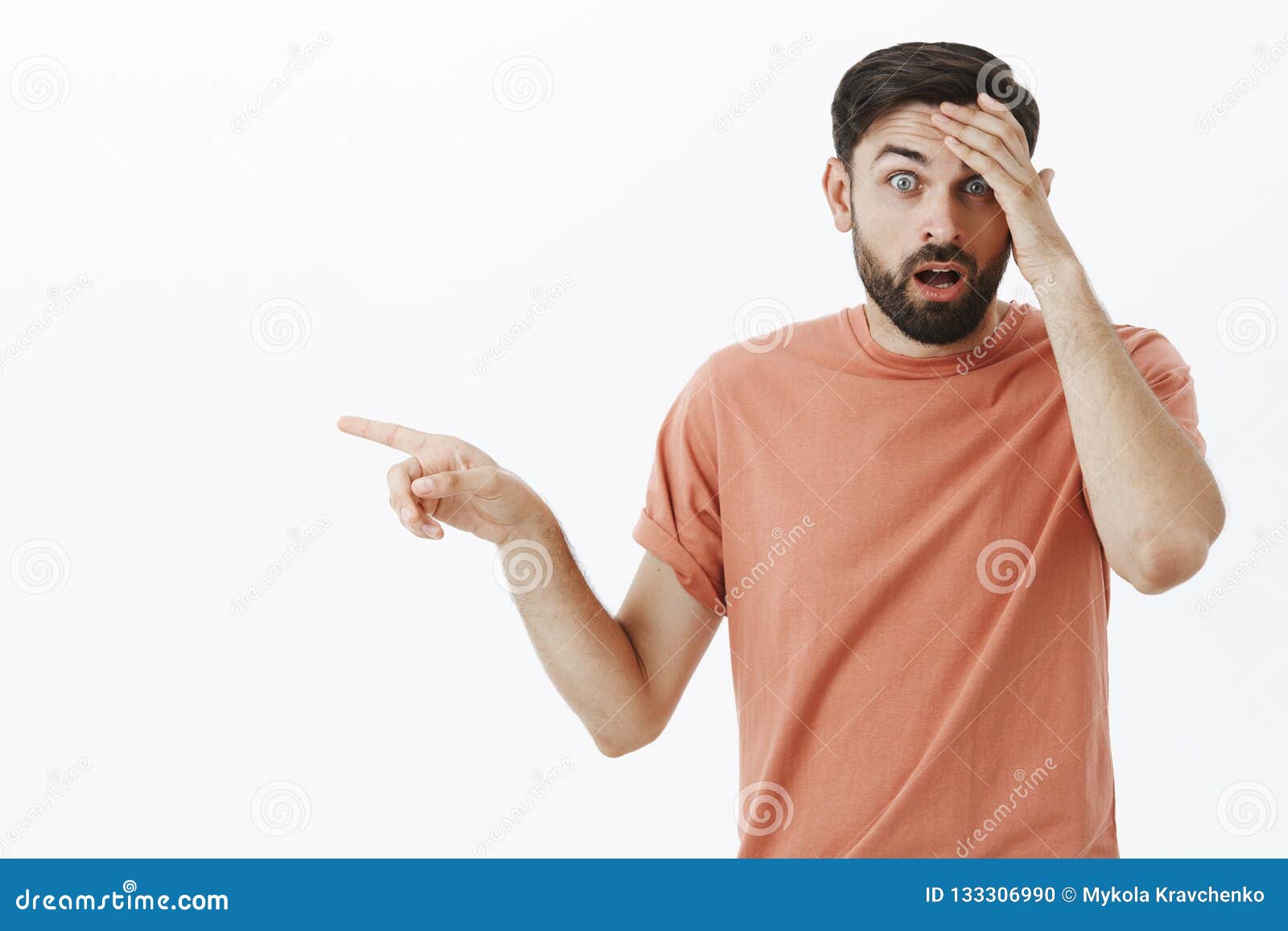 Shocked Person Standing