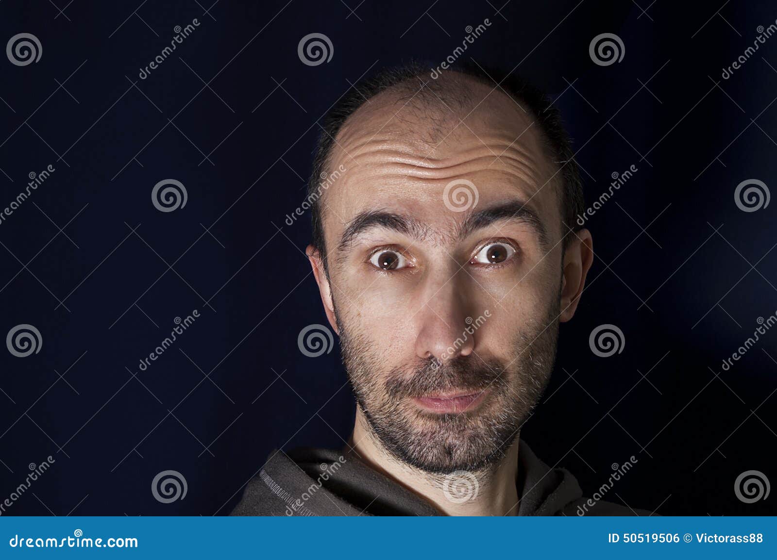 Shocked Man stock photo. Image of shocked, camera, model - 50519506