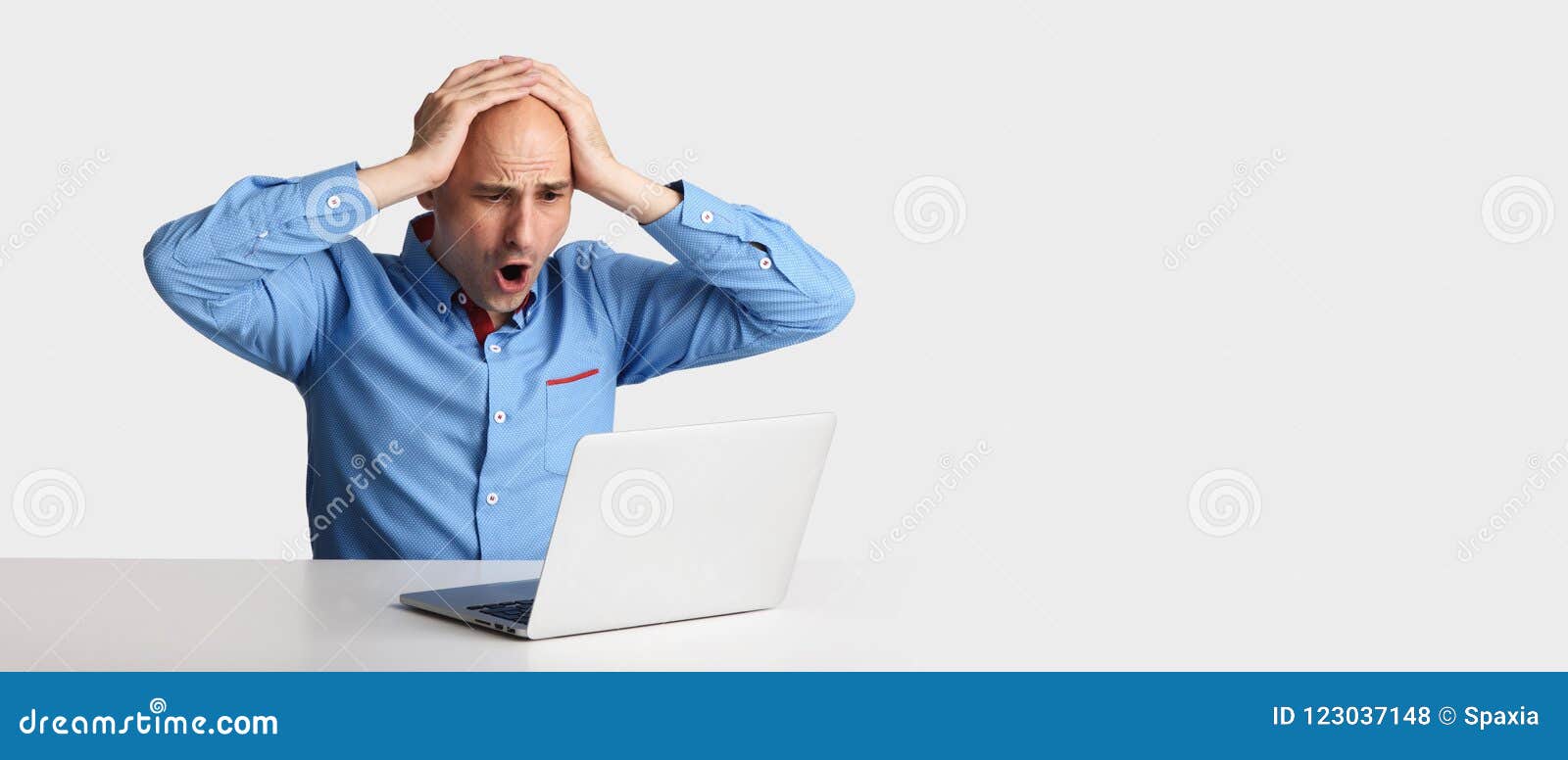 Shocked Man Stock Image | CartoonDealer.com #12260371