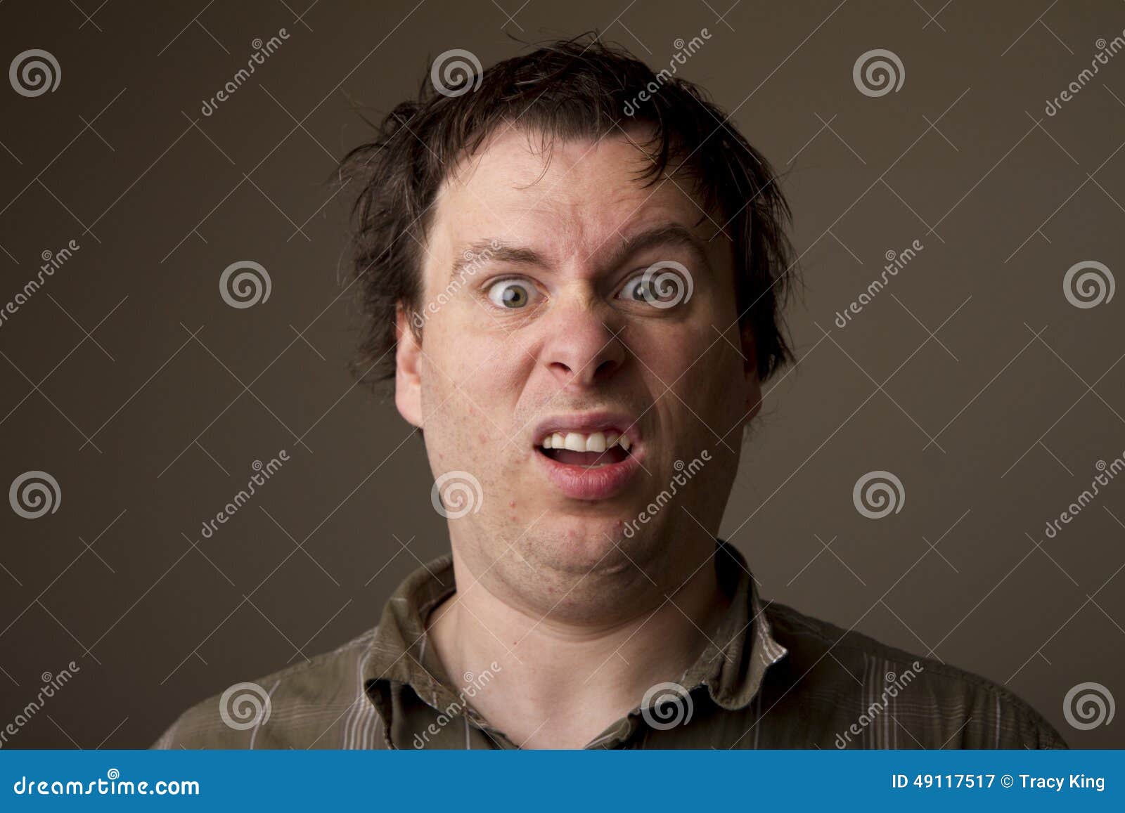 Shocked man stock image. Image of emotion, amazed, look - 49117517