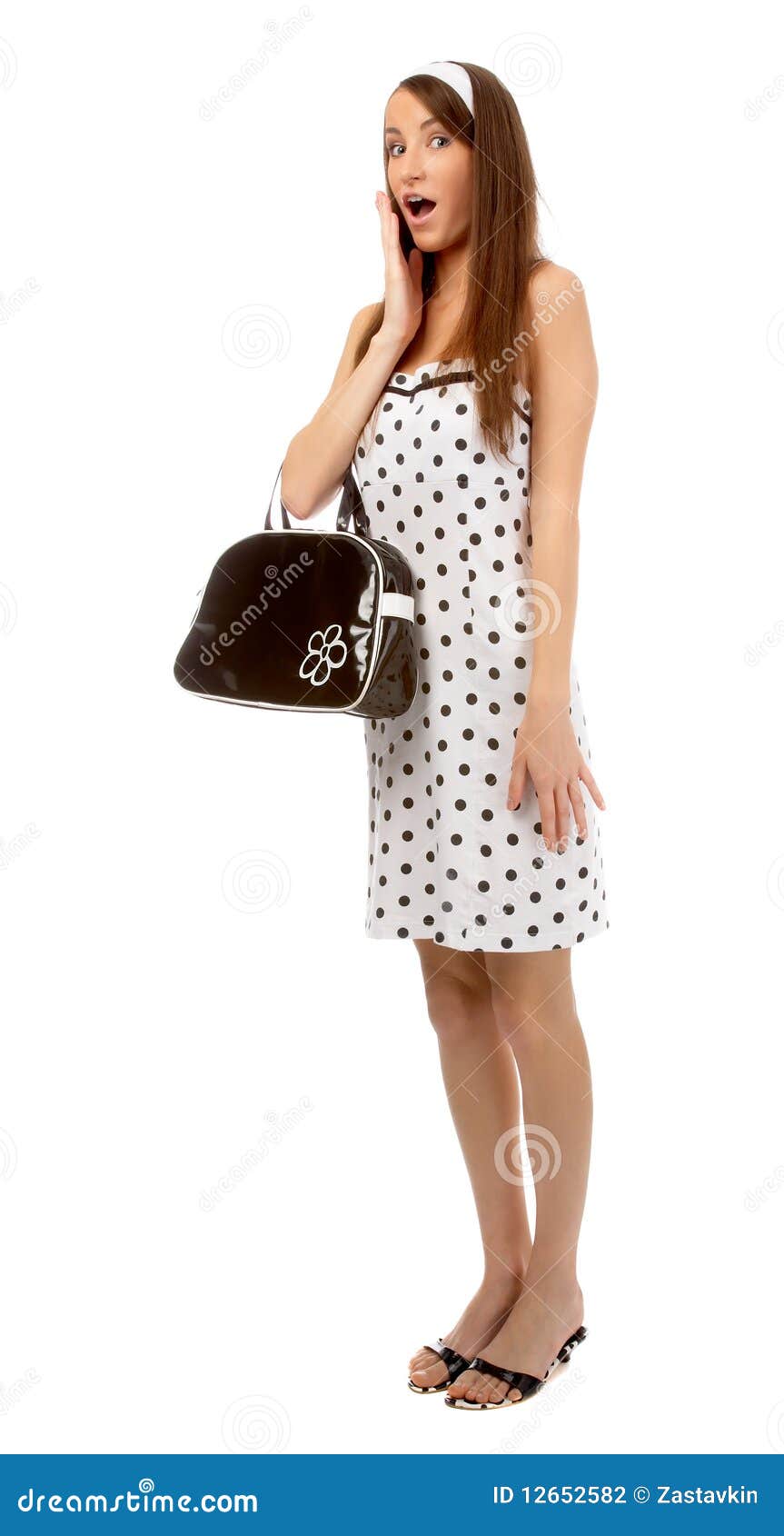 Shocked model stock photo. Image of haired, bright, beauty - 12652582