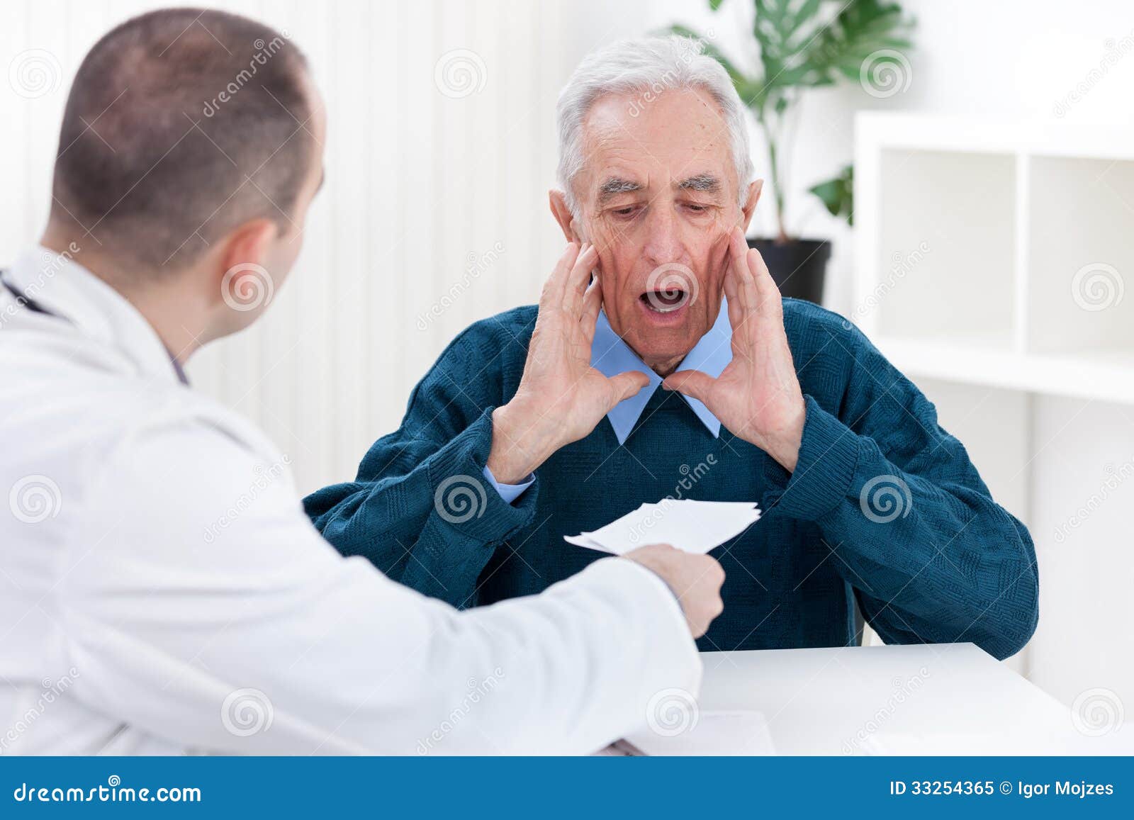 Shocked patient stock image. Image of healthy, medication - 33254365