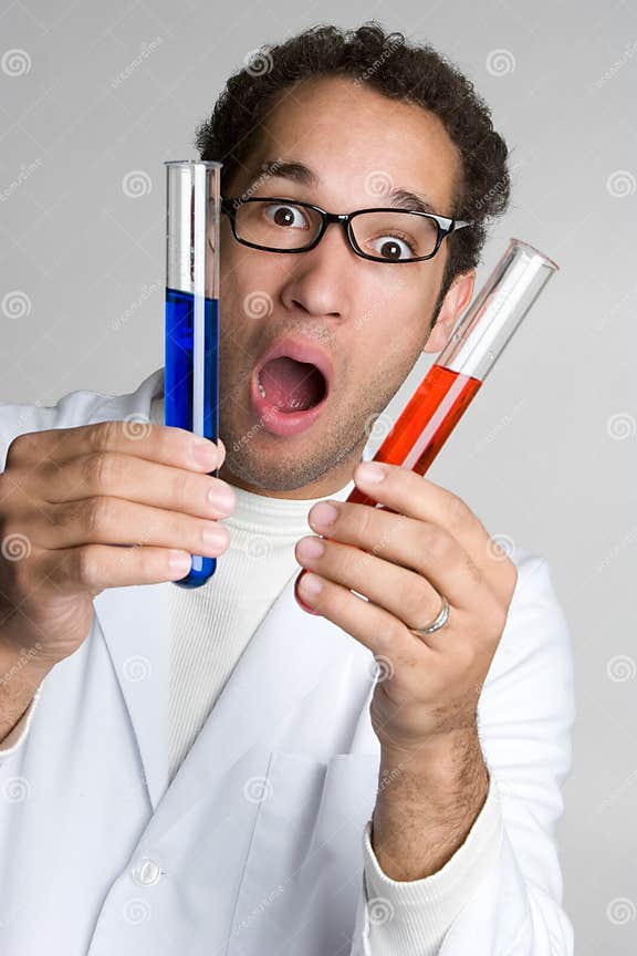 Shocked Scientist stock photo. Image of people, shocked - 9051648