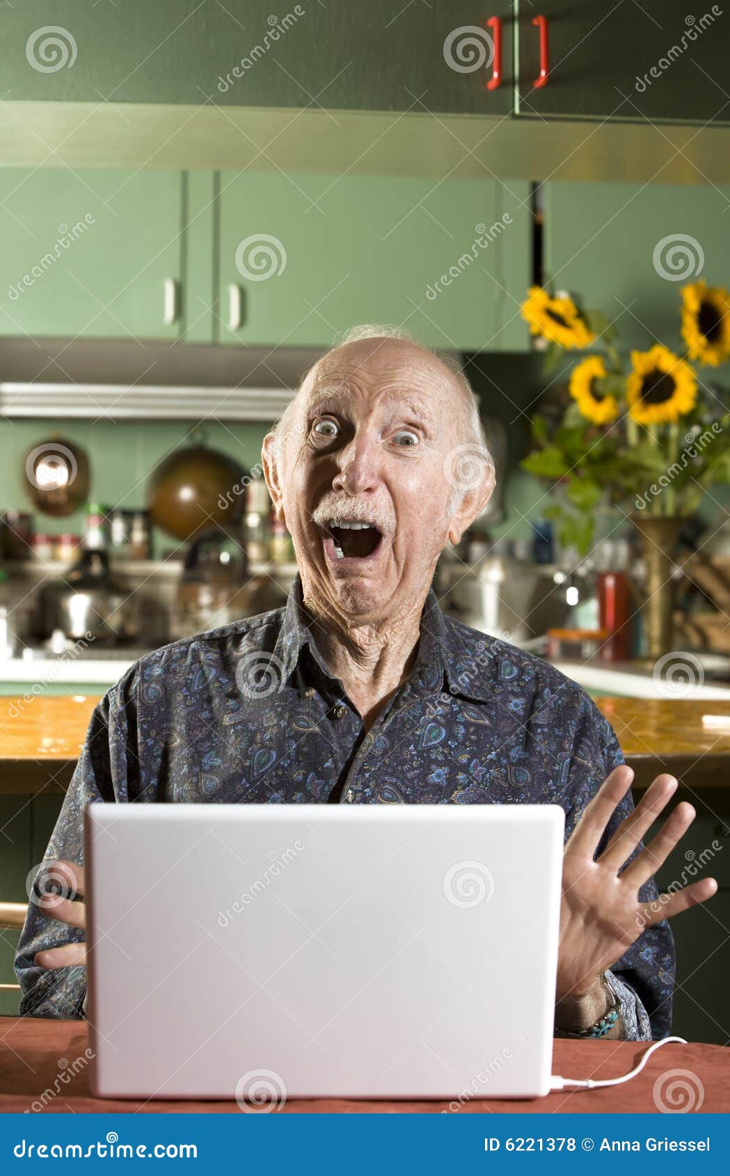 Shocked Senior Man Pointing To His Tablet Royalty-Free Stock ... Shocked Senior Man Pointing To His Tablet Royalty-Free Stock ...