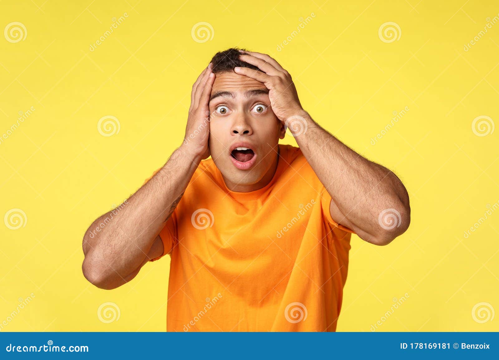 Shocked Speechless Gobsmacked Stunned Man Stock Image Cartoondealer
