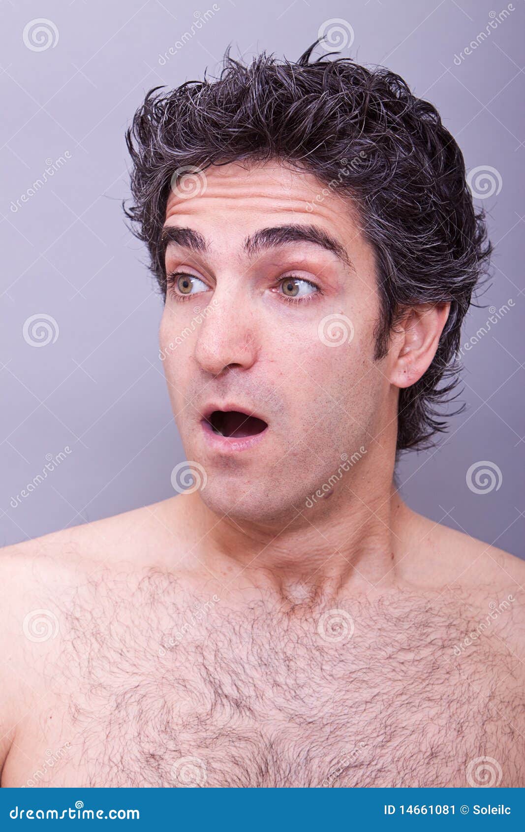 Shocked or Surprised Facial Expression Stock Image - Image of emotion ...